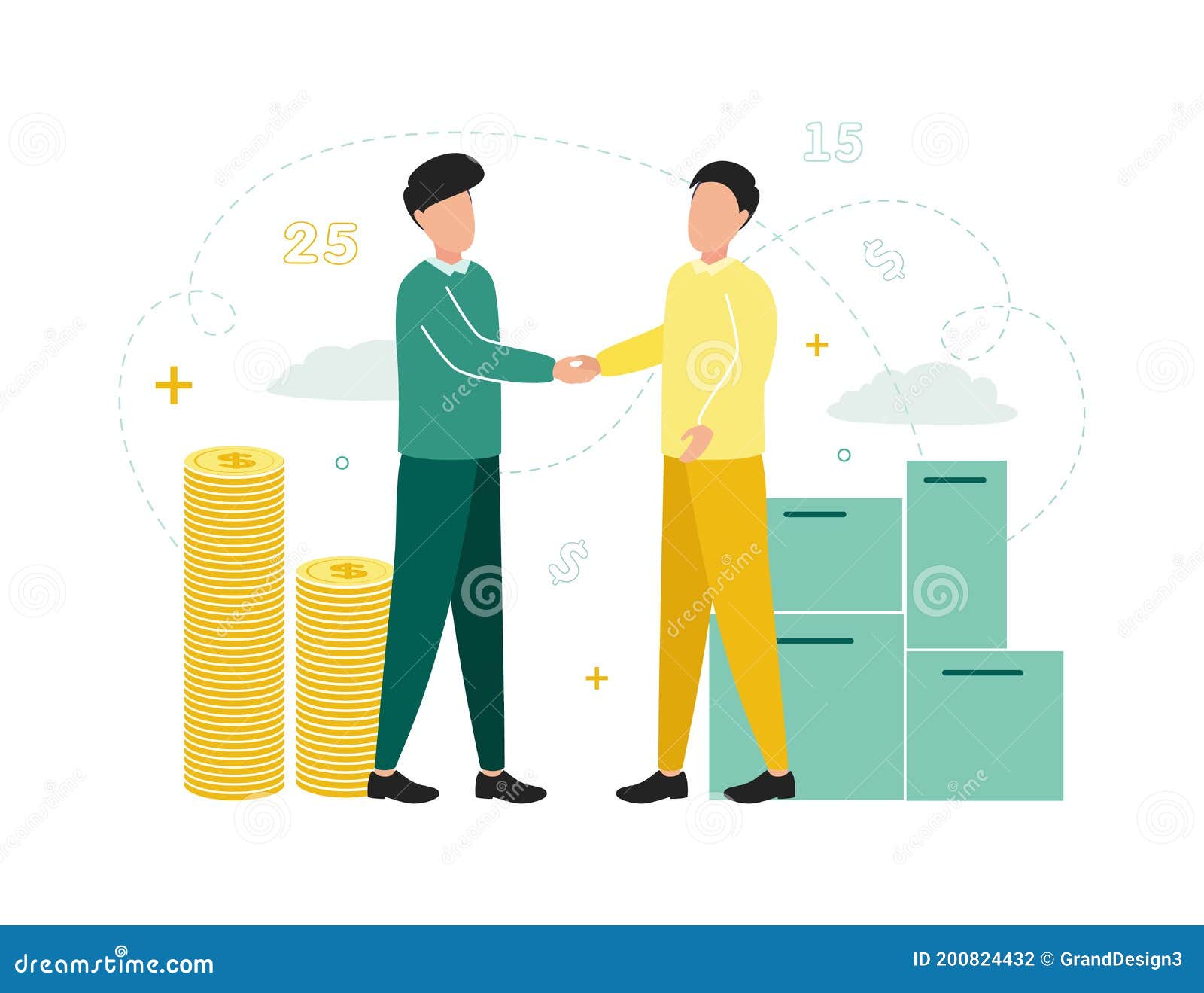 Finance. Forfaiting stock illustration. Illustration of operation ...