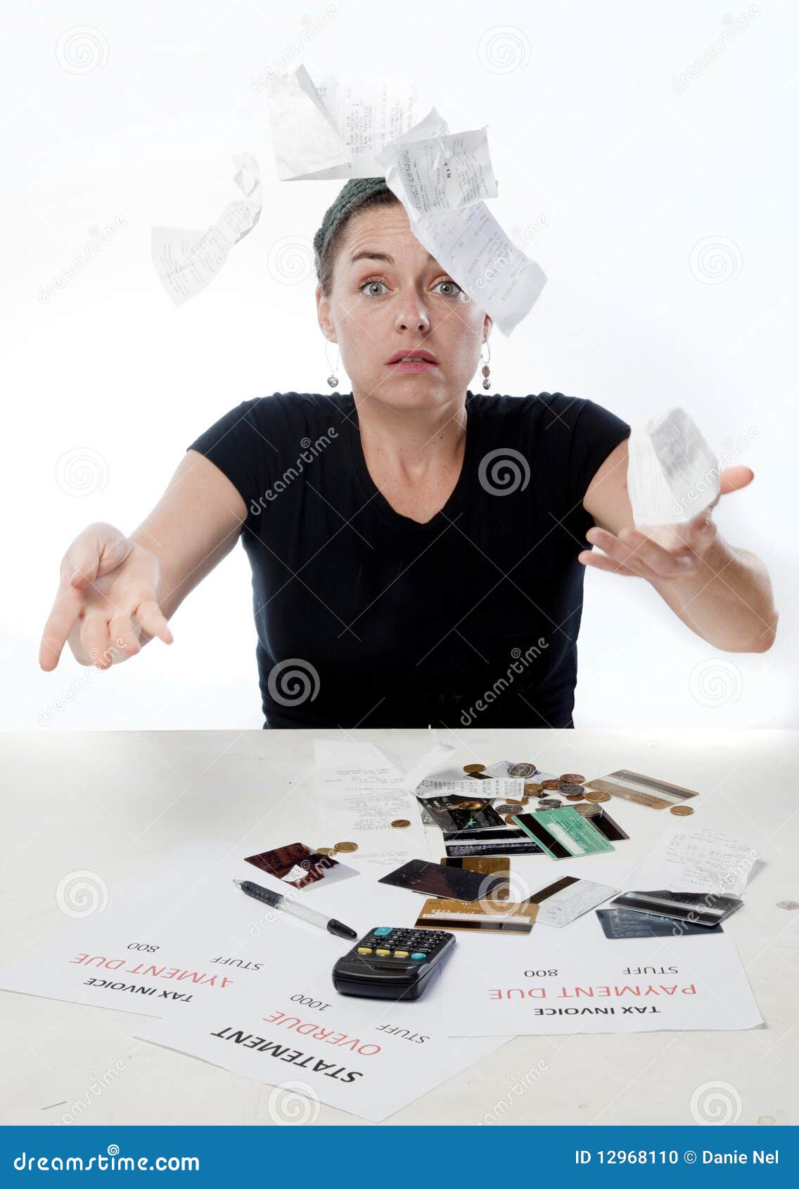 Finance frustrated stock photo. Image of debt, finances - 12968110