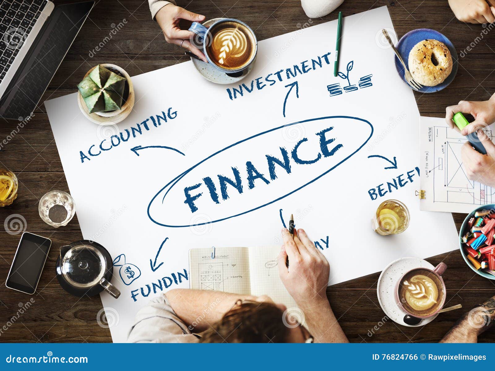 Finance Funding Commerce Business Concept Stock Photo - Image of ...