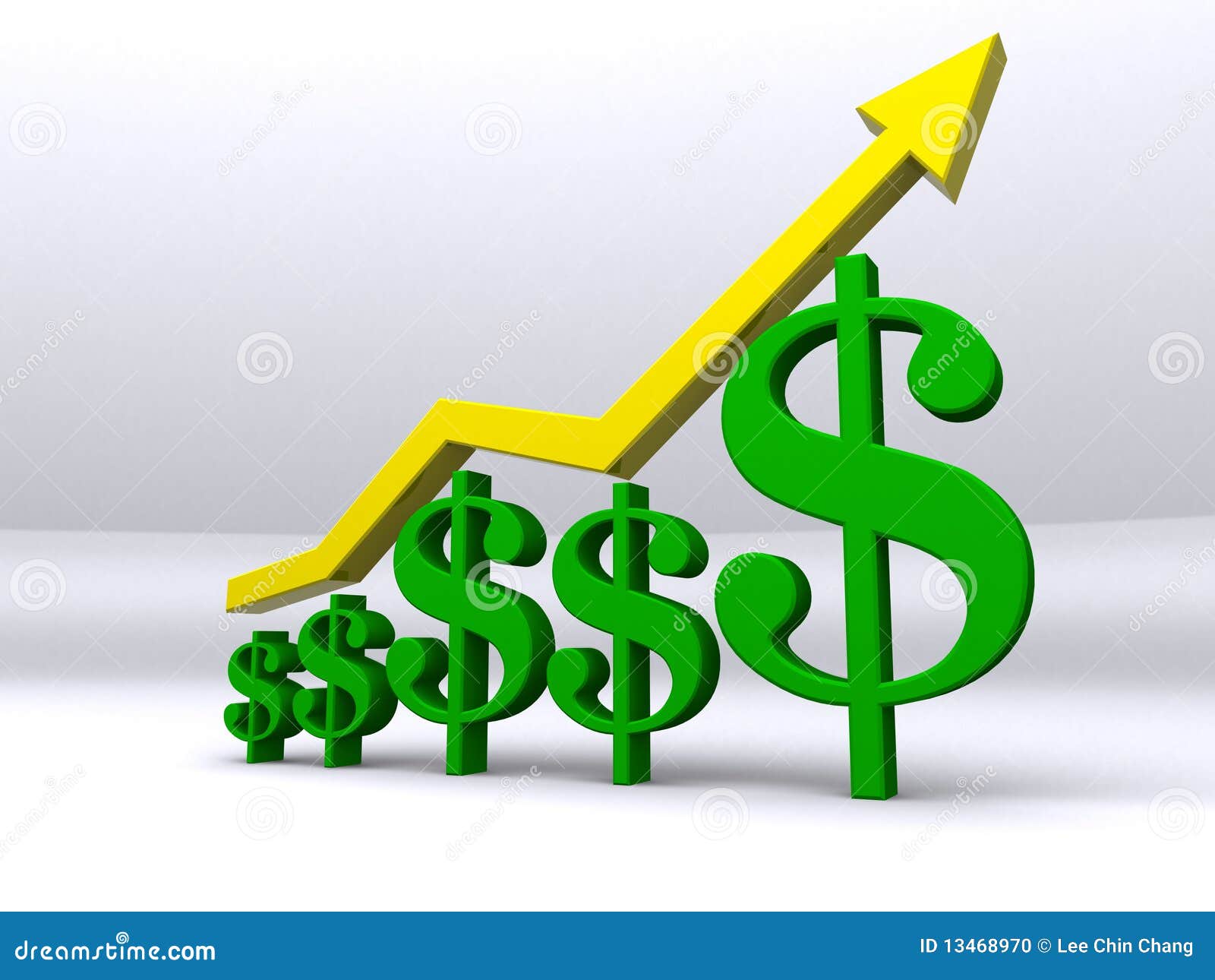 Finance Growth stock illustration. Illustration of powerpoint - 13468970