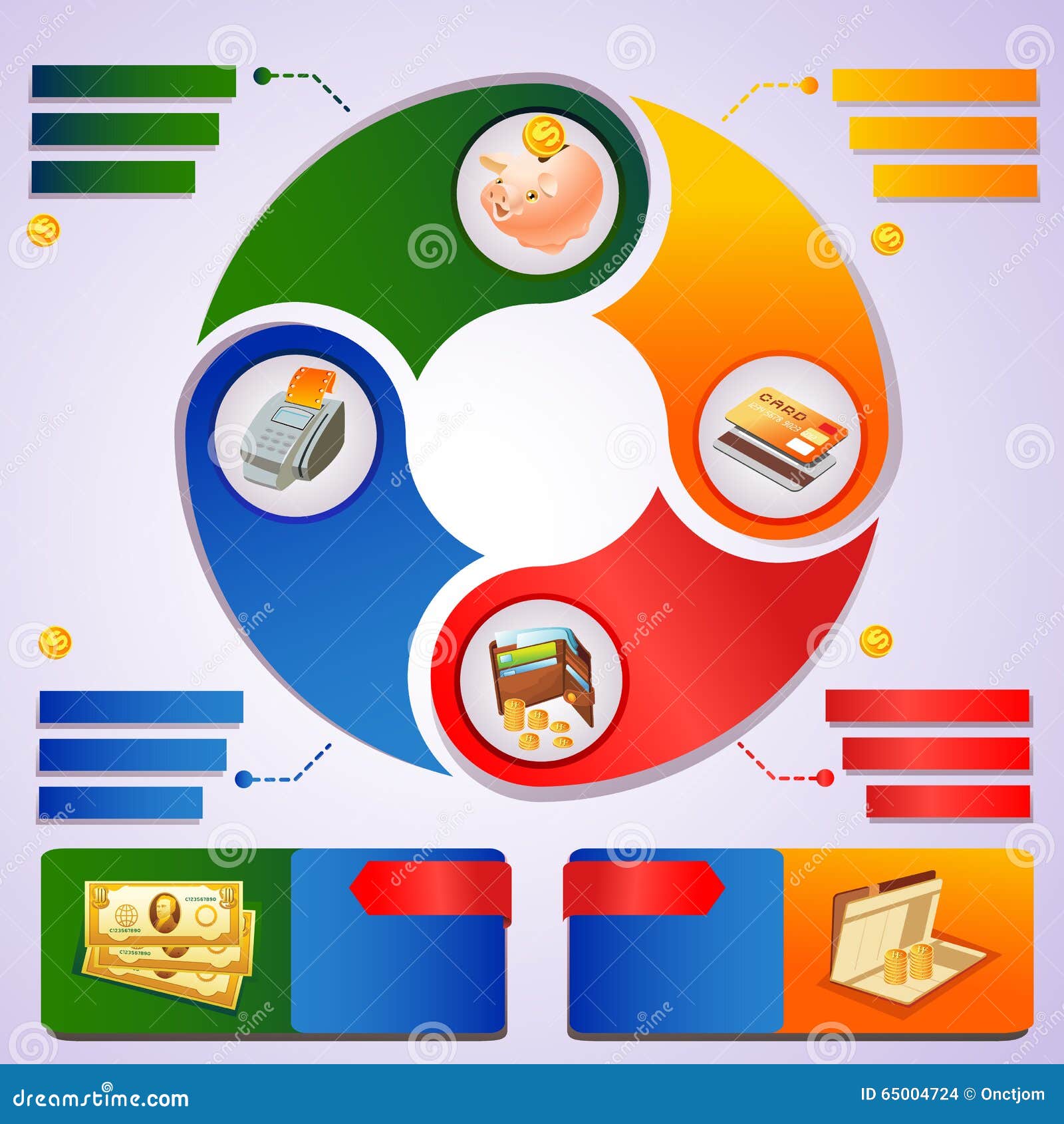 Finance infographic stock vector. Illustration of finance - 65004724