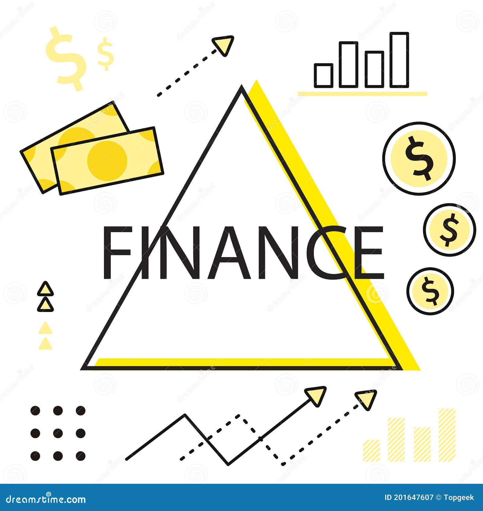 Finance Infographics - Graphs, Charts and Statistics, Money for Banners ...