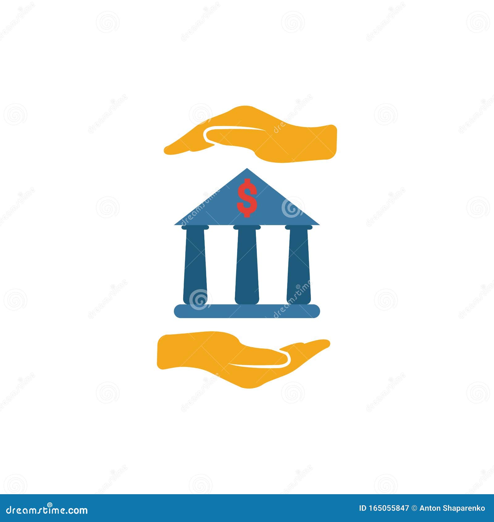 Finance Insurance Icon. Colored Simple Elements from Insurance ...