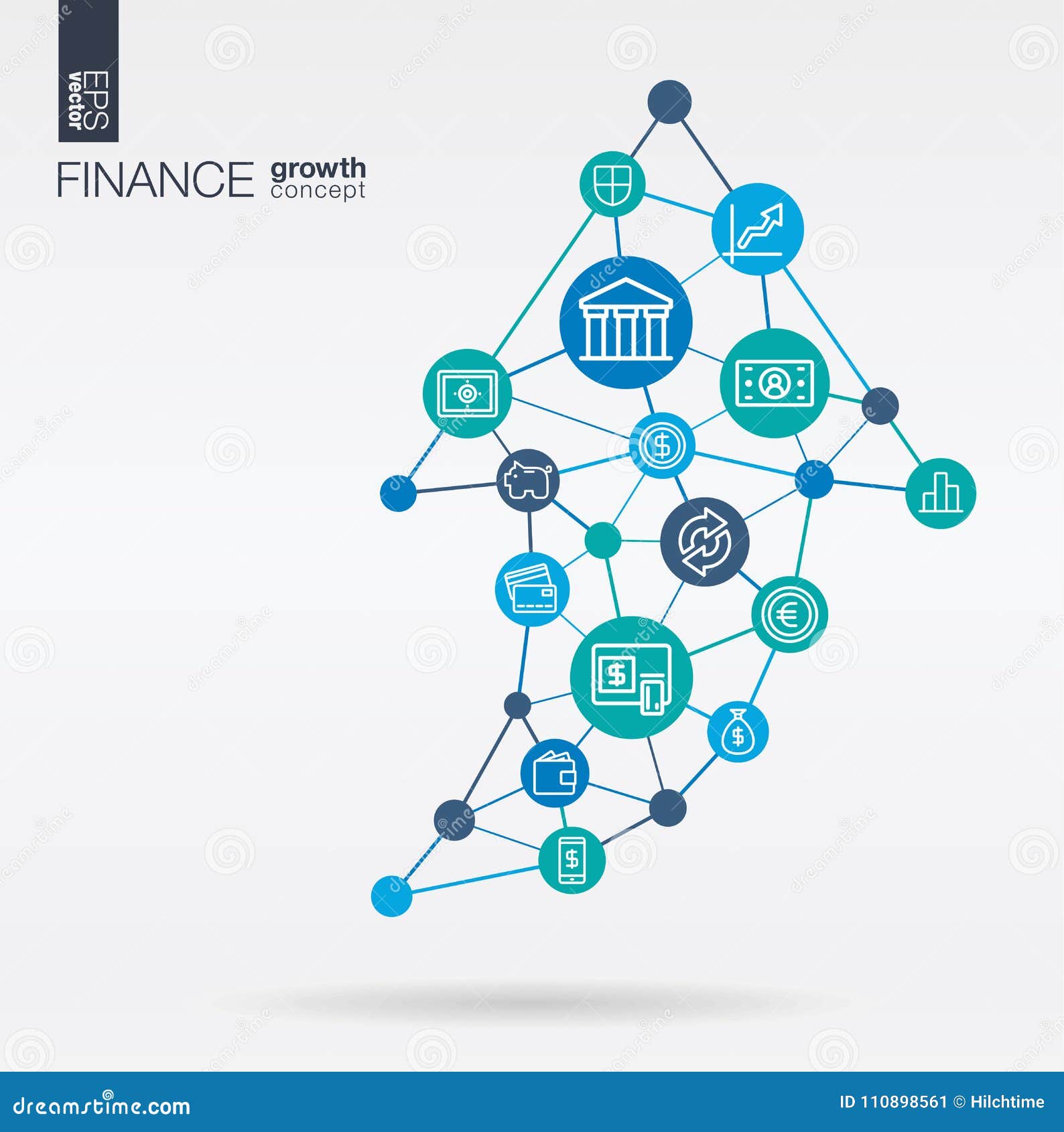 Integrated Graph Paper Vector Illustration | CartoonDealer.com #106444014