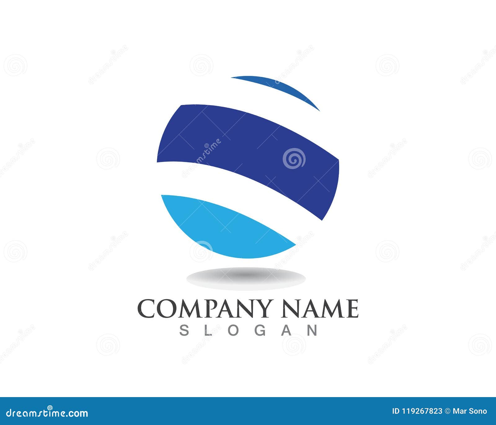 Finance Logo Circle Vector Template Icons Stock Vector - Illustration ...