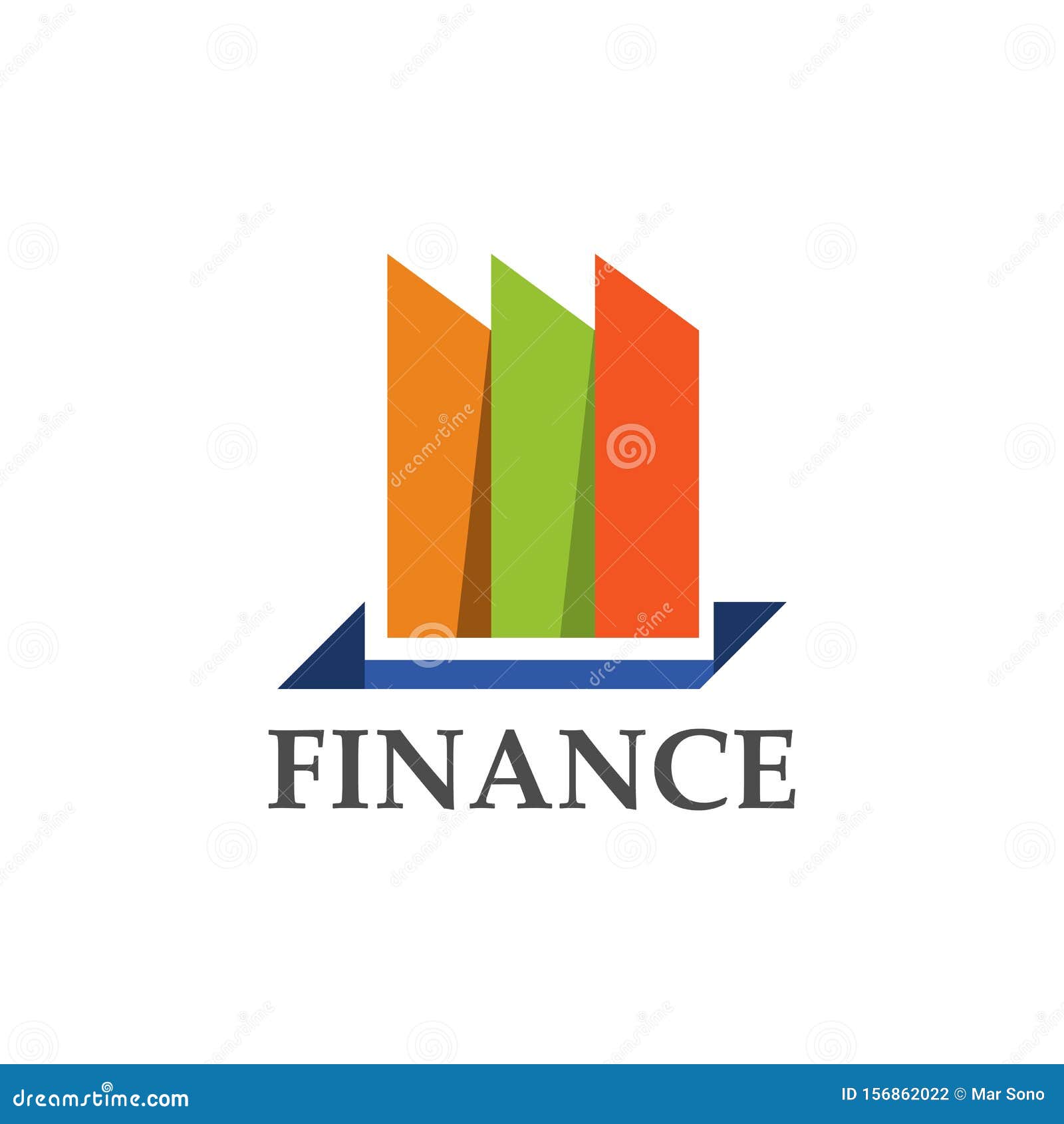 Finance Logo Design Template. Vector Illustration Stock Vector ...