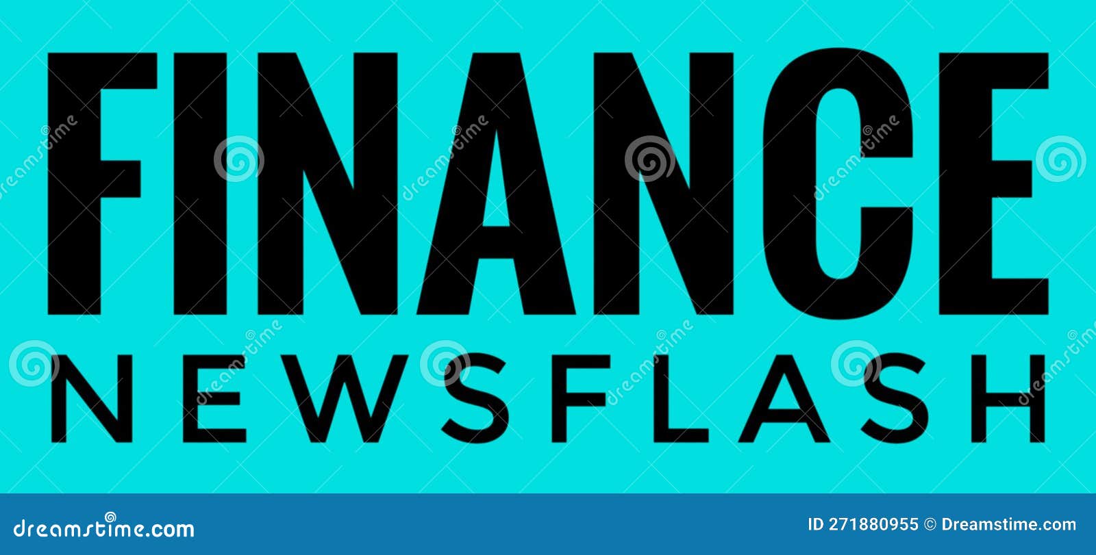 Finance News Page Header Banner Background Illustration Stock ...