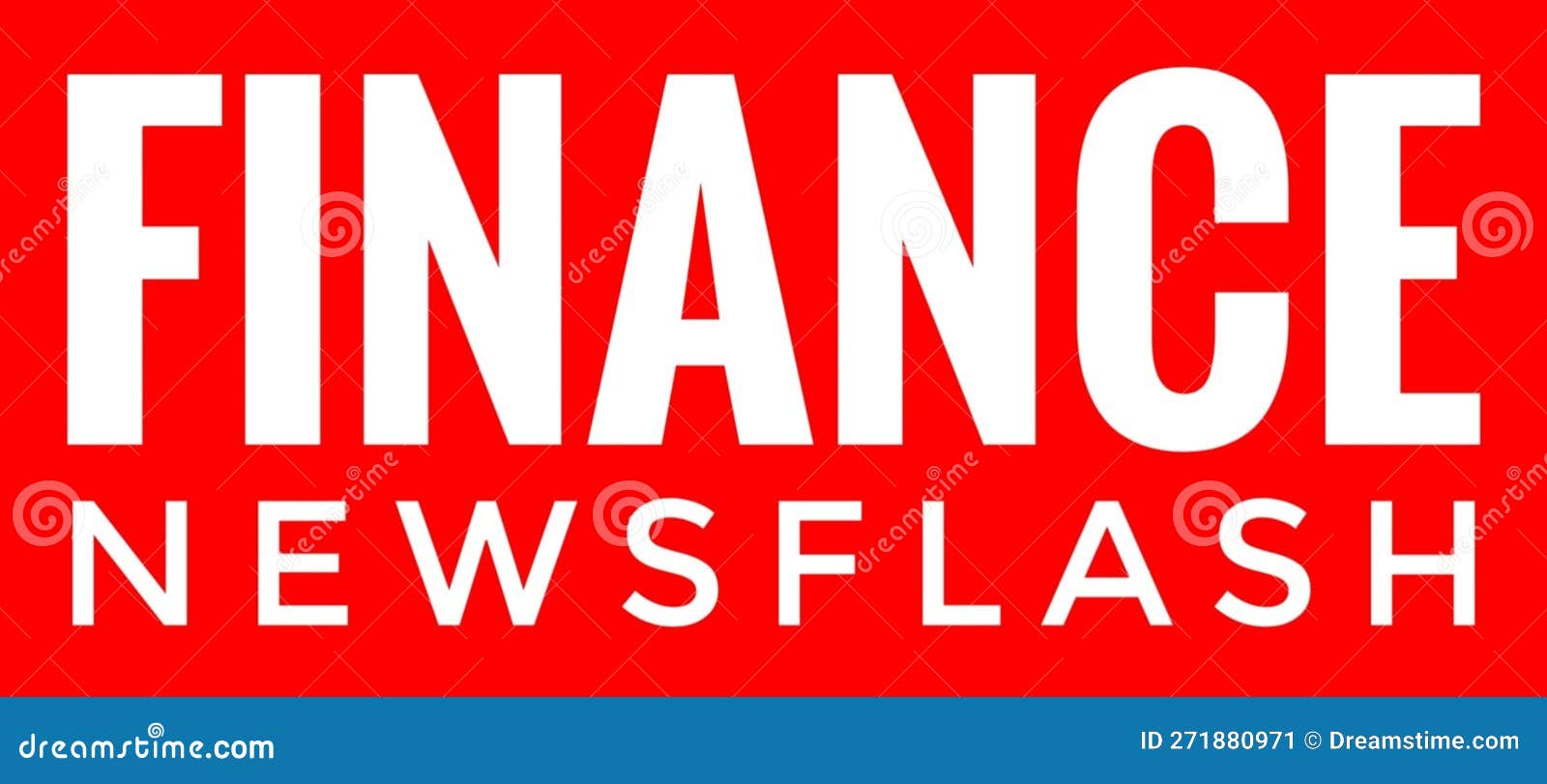 Finance News Page Header Banner Background Illustration Stock ...