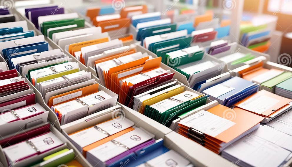 Finance Office Folder Blank File Binder Folder Folders Financial Box ...