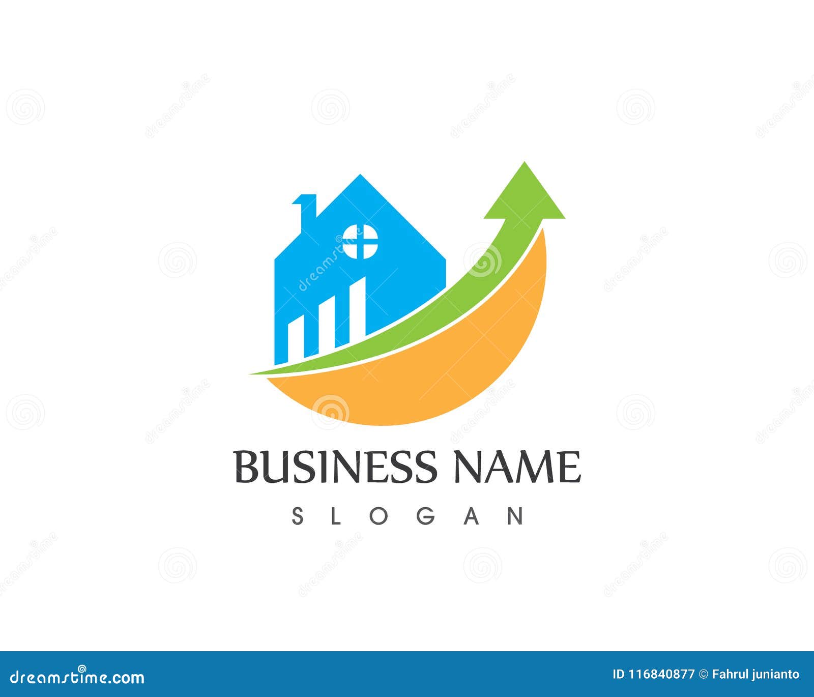 Finance Office Logo Design Template Stock Vector - Illustration of ...