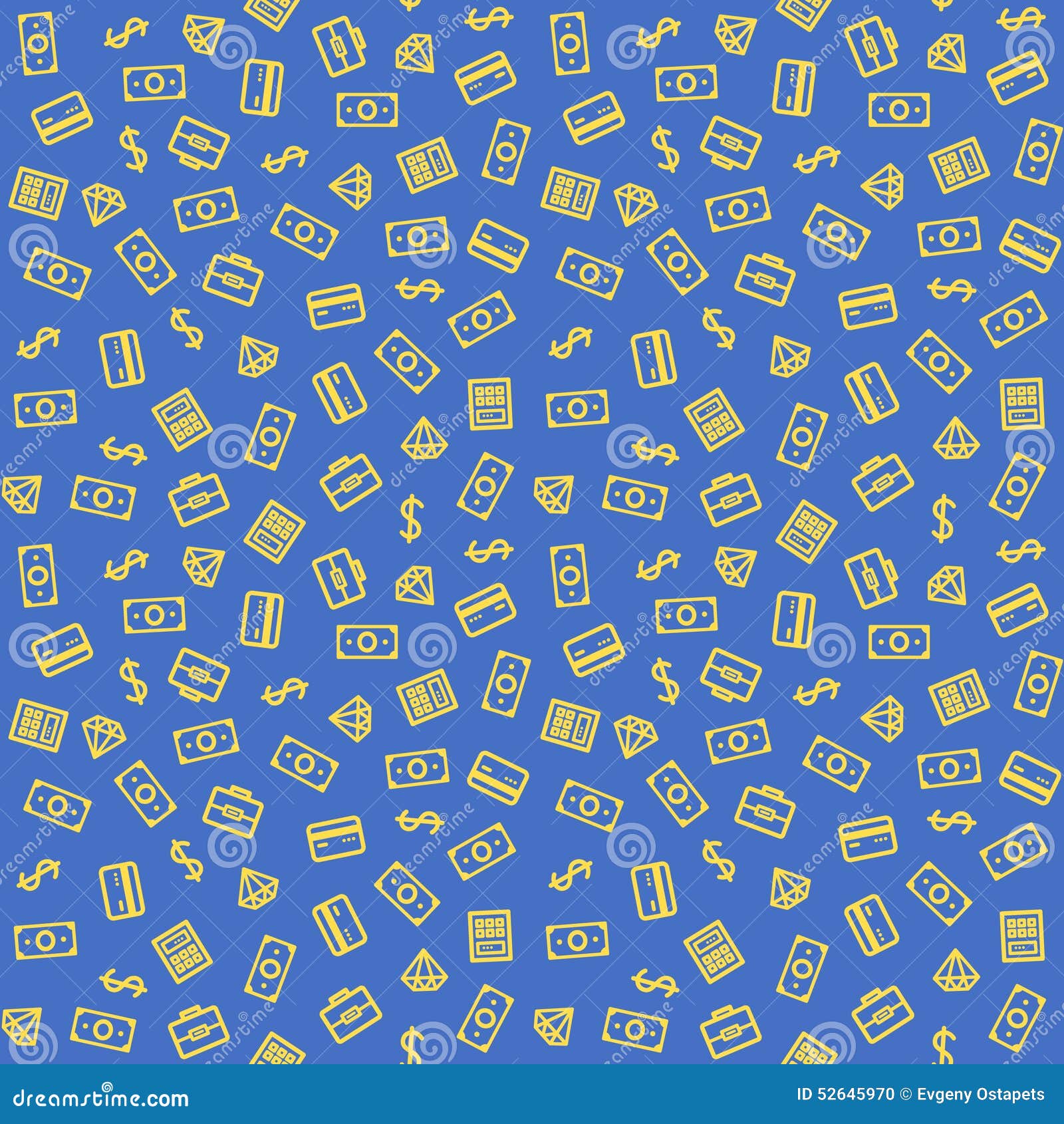 Finance Pattern stock vector. Illustration of brilliant - 52645970