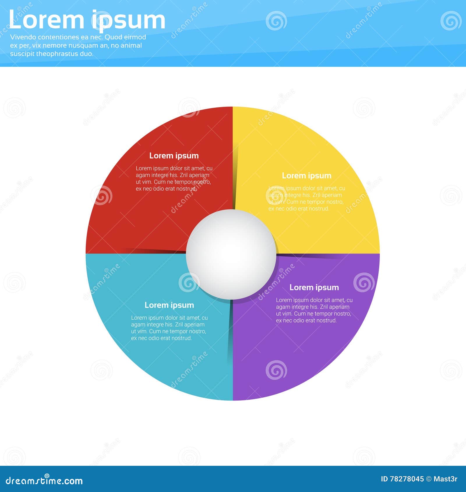 Finance Pie Diagram Circle Infographic with Financial Business Graph ...