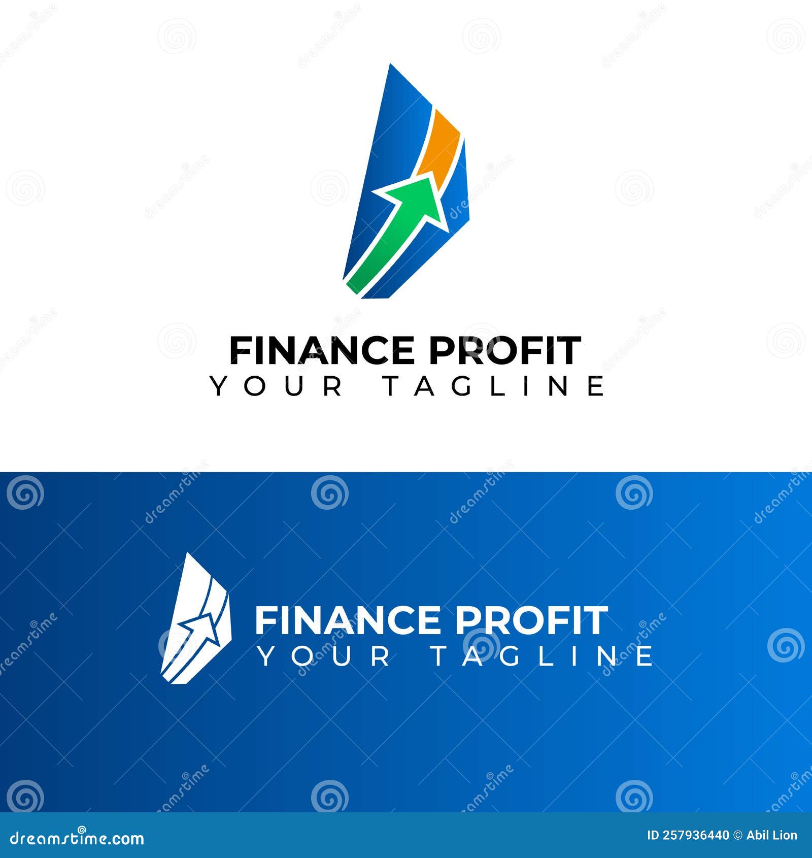 FINANCE PROFIT LOGO VECTOR ILLUSTRATION Stock Vector - Illustration of ...
