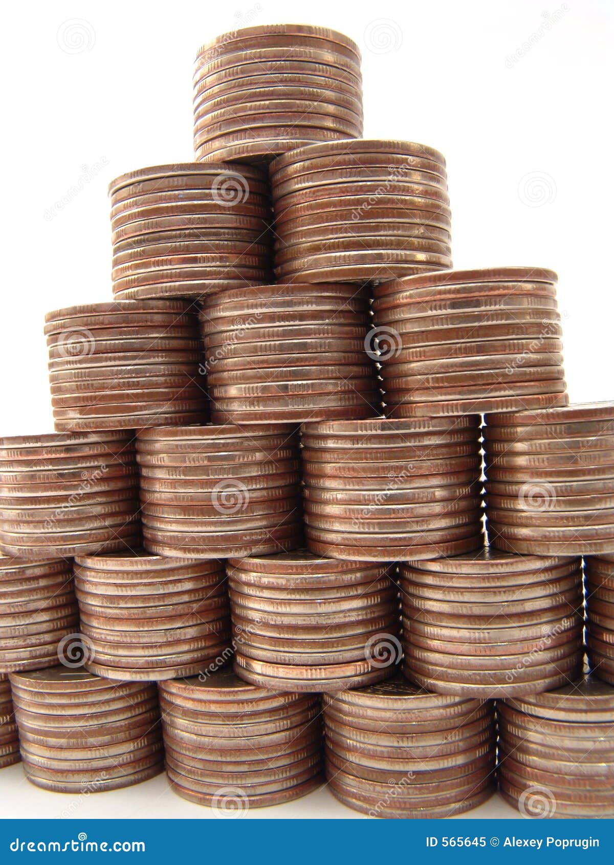 Finance Pyramide stock image. Image of currency, capital - 565645