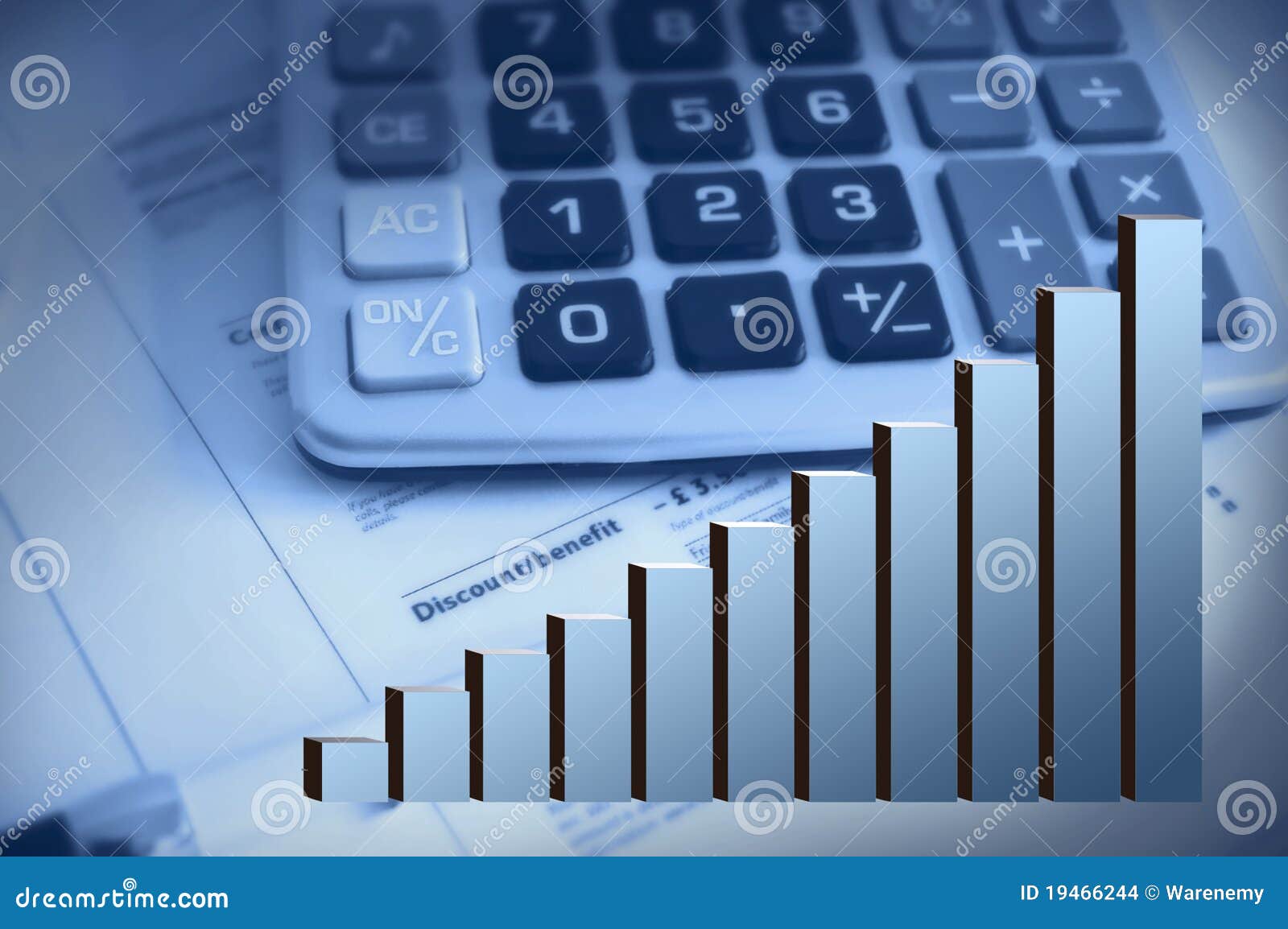 Finance raport stock photo. Image of increase, financial - 19466244