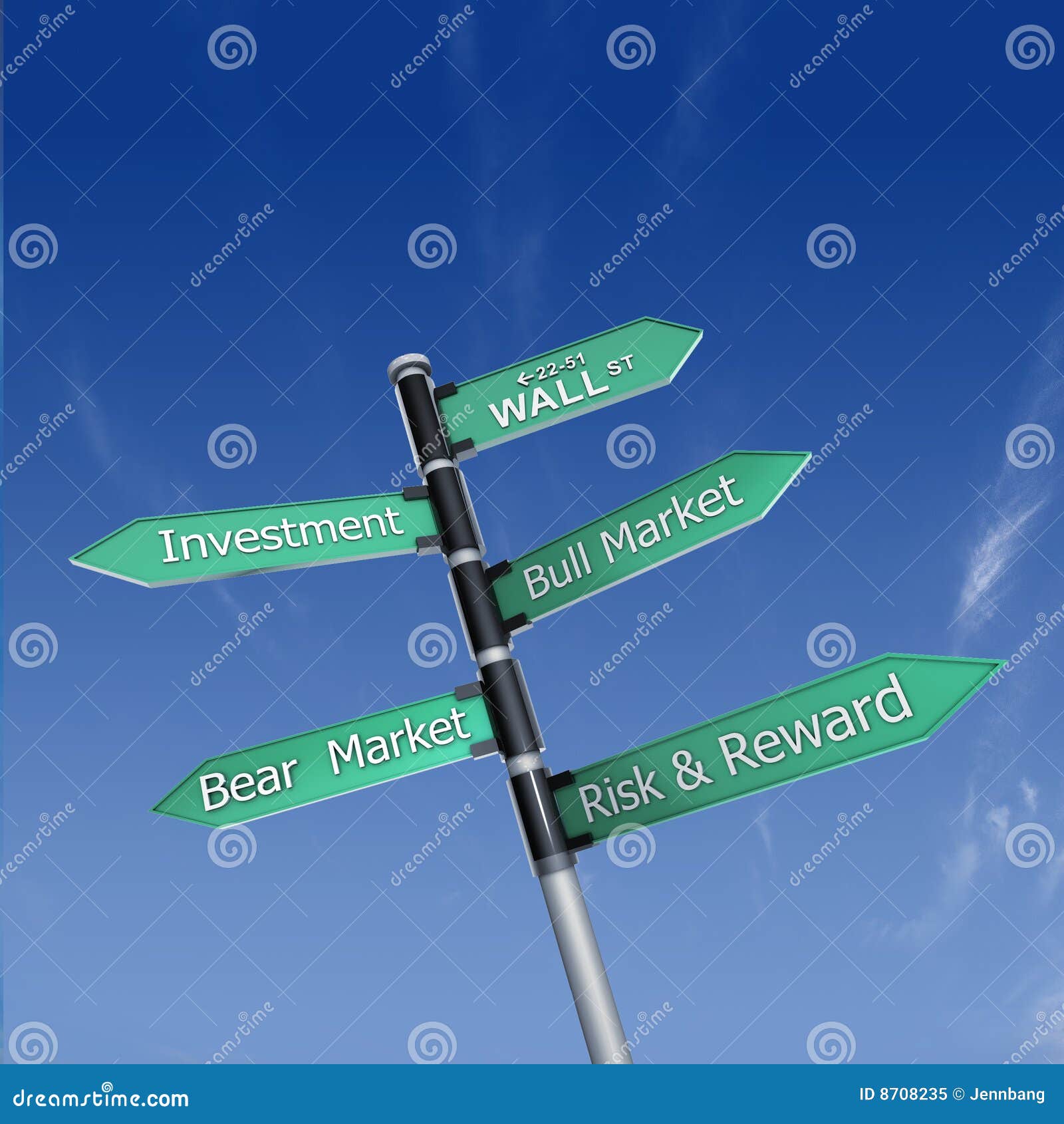 Finance signboard stock illustration. Illustration of background - 8708235