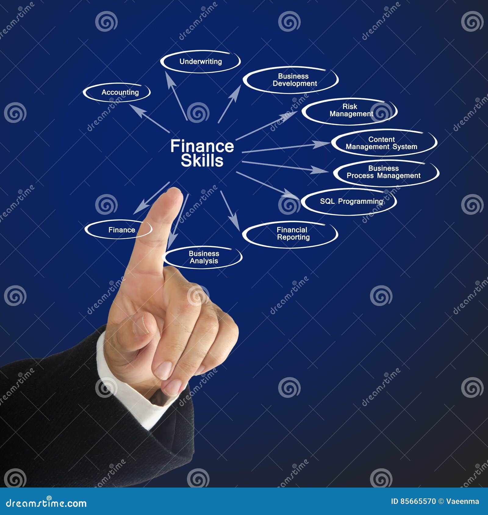 Finance Skills stock photo. Image of management, accounting - 85665570