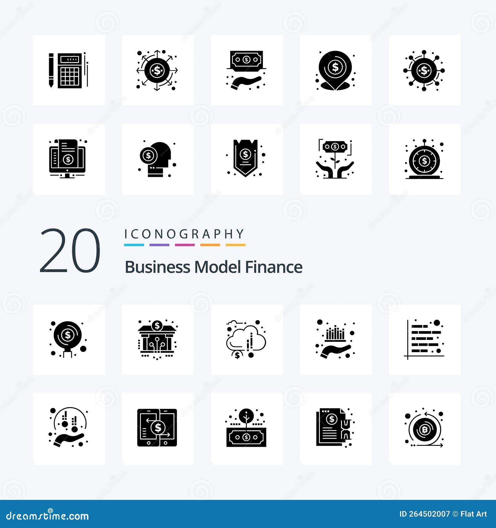 20 Finance Solid Glyph Icon Pack. Like Management. Asset. Crypto. Funds ...