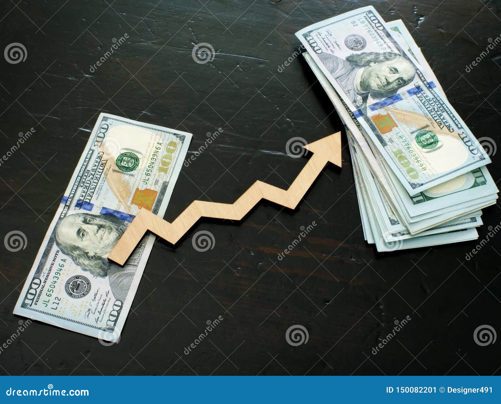 Money Arrow Royalty-Free Stock Photo | CartoonDealer.com #53400657