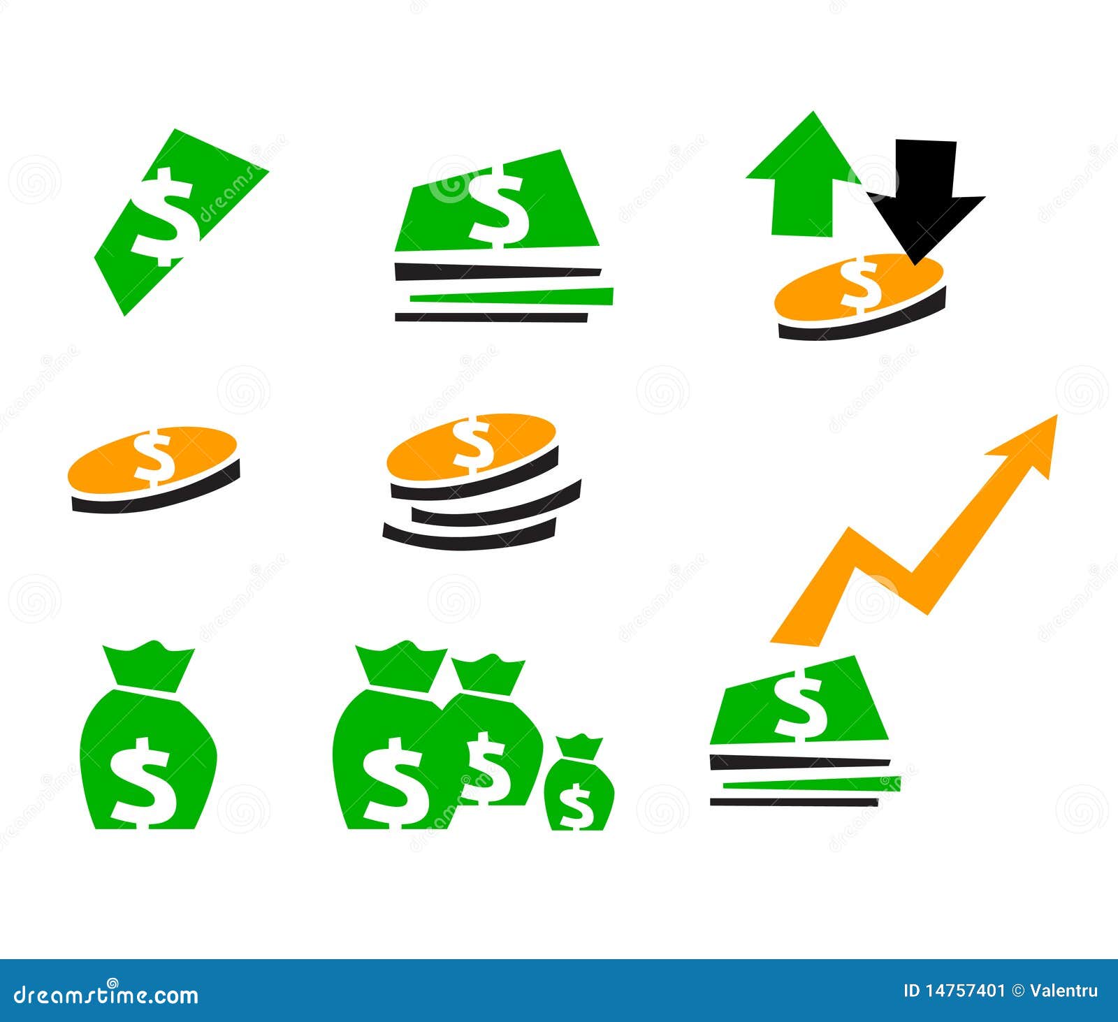 Finance symbol stock vector. Illustration of financical - 14757401