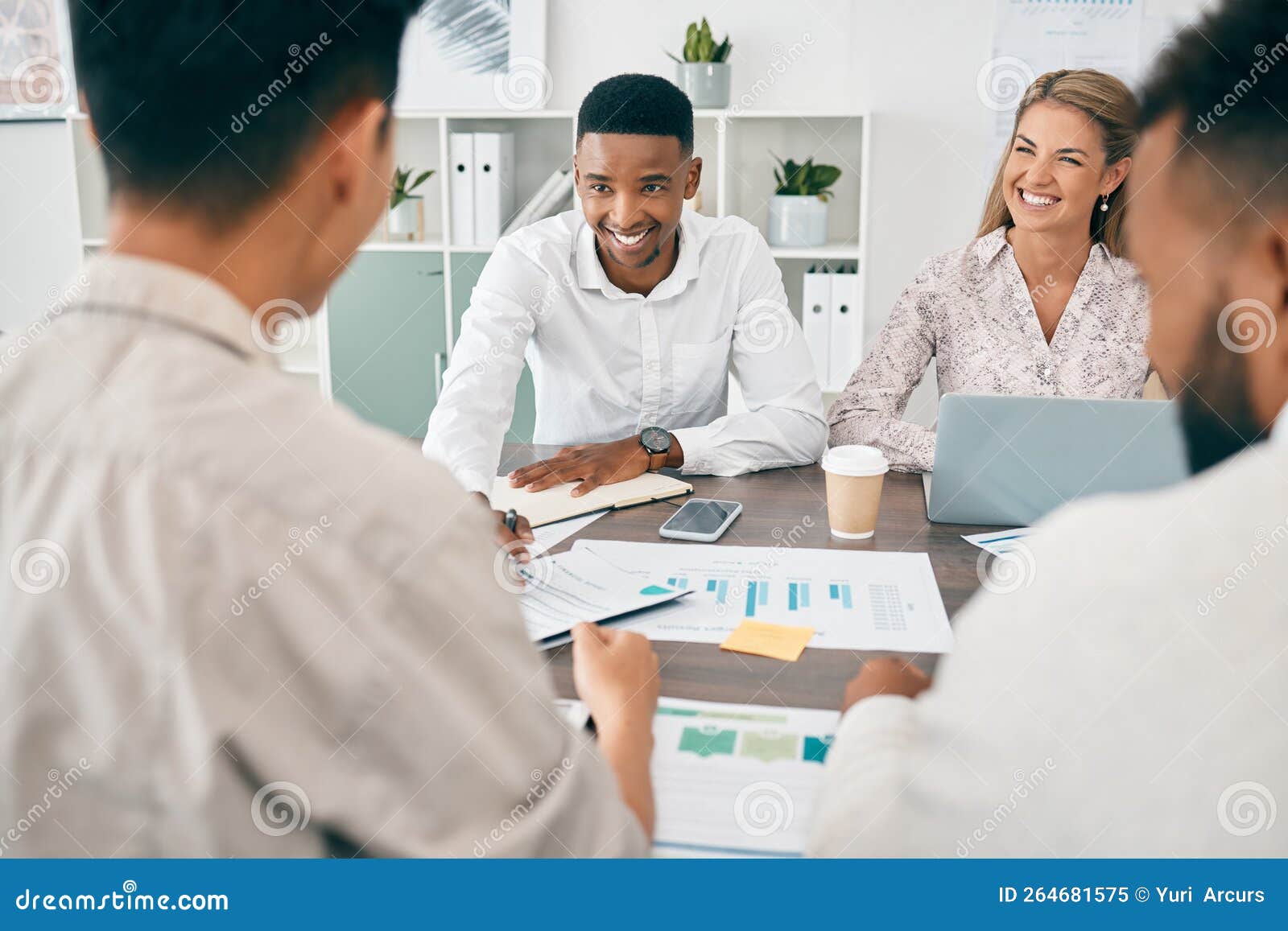 Finance Team, Office and Documents with Chart, Budget and Data Analysis ...