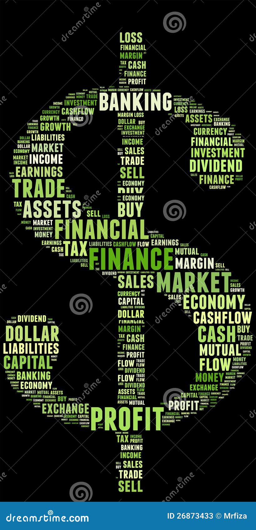 Finance terms info-text stock illustration. Illustration of finance ...