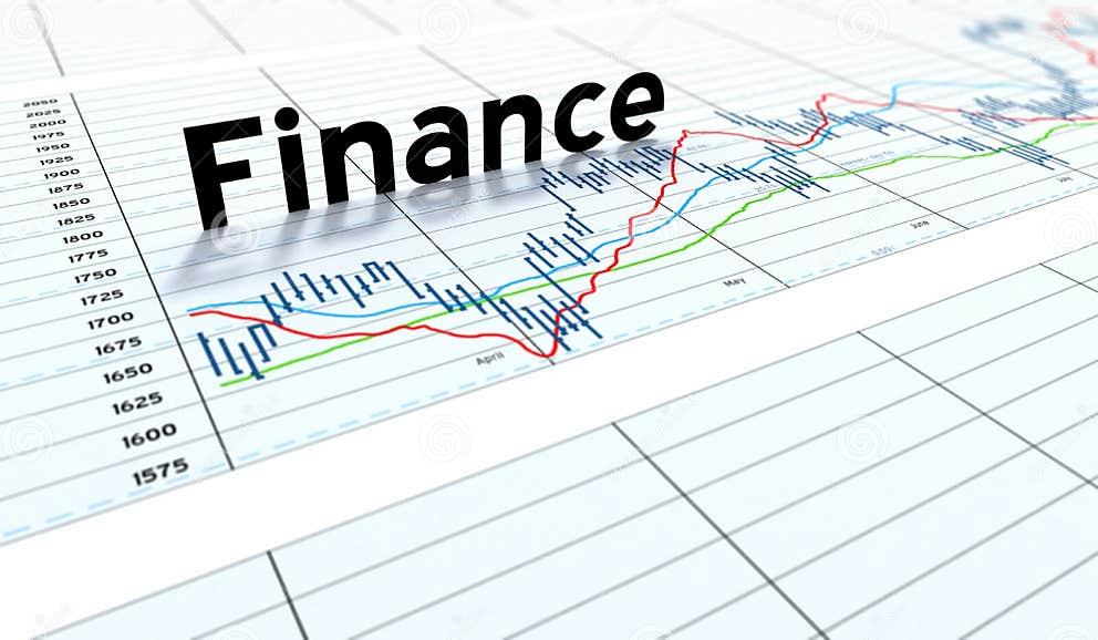 Finance text graph money stock illustration. Illustration of fade ...