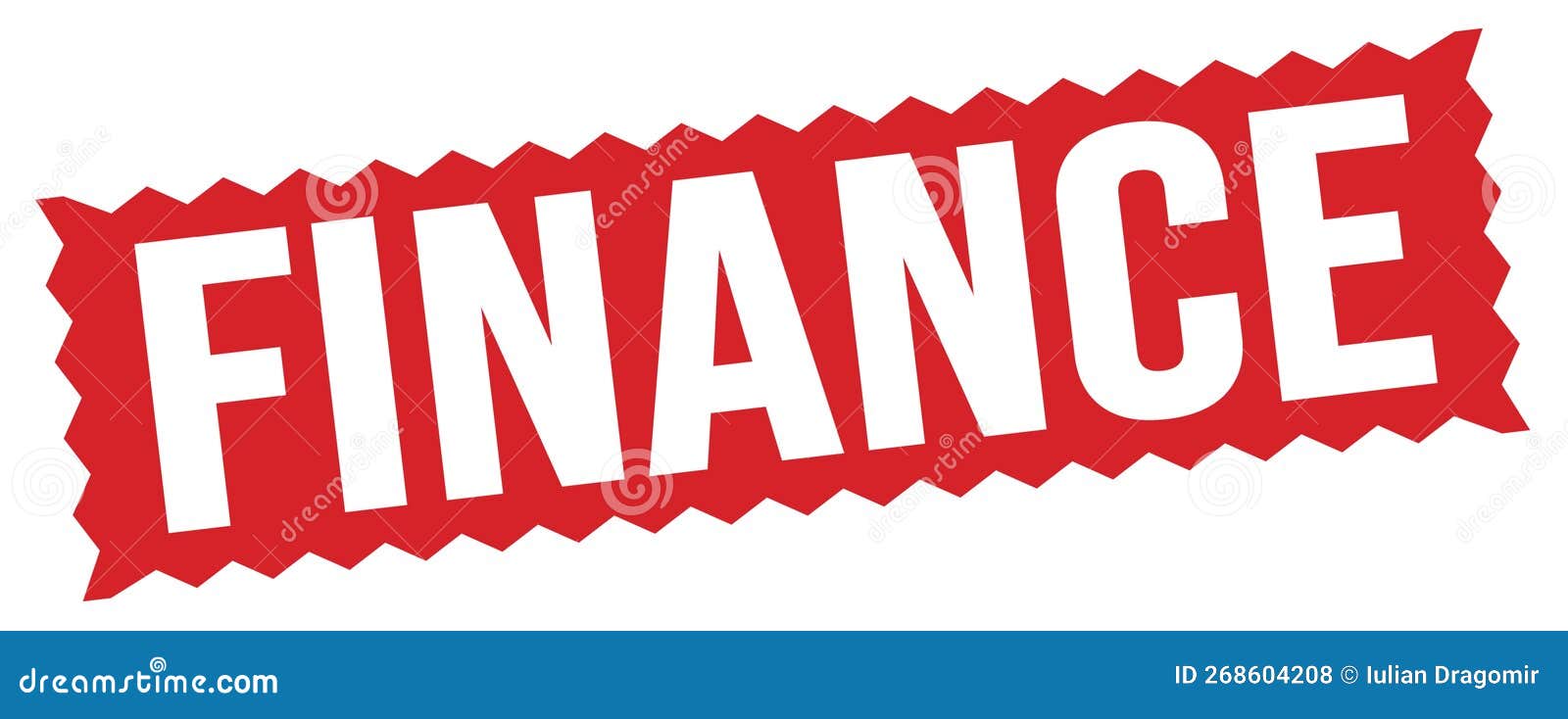 FINANCE Text Written on Red Stamp Sign Stock Illustration ...