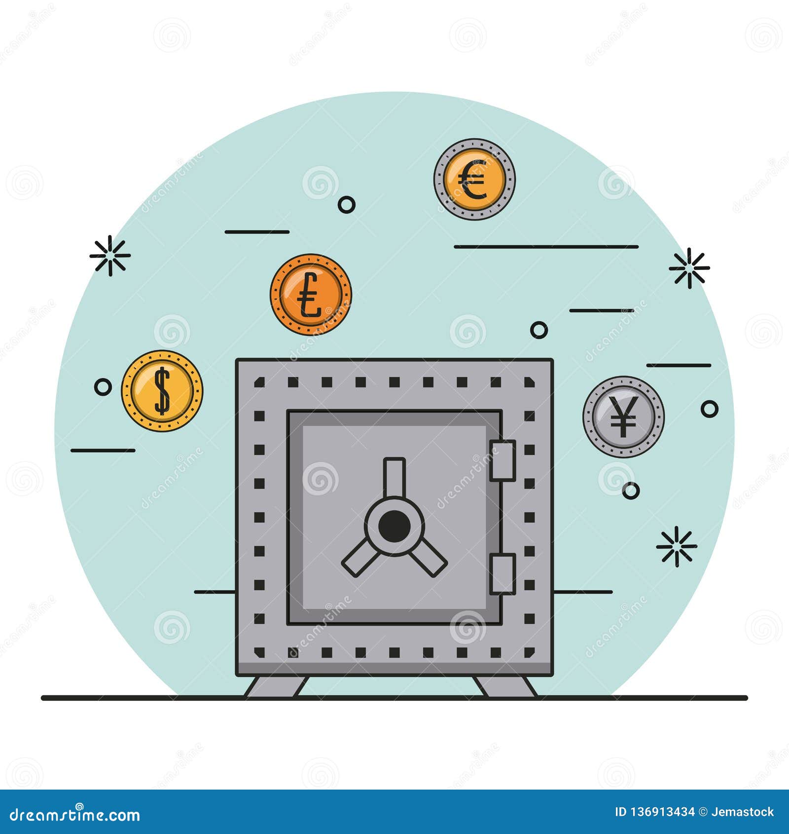 Finance and Trading Cartoon Stock Vector - Illustration of economy ...