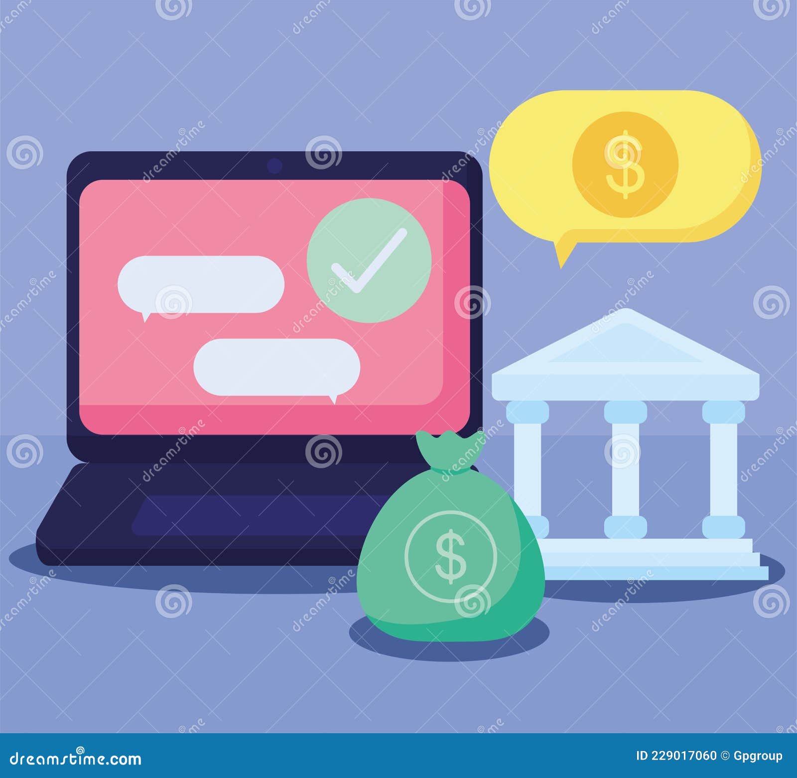 Finance transaction poster stock vector. Illustration of finance ...