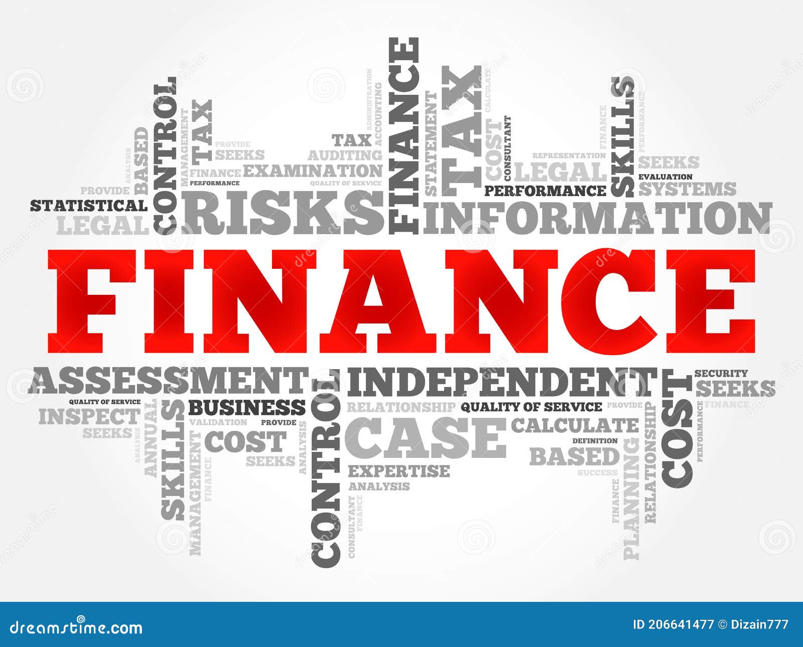 FINANCE word cloud stock illustration. Illustration of conceptual ...