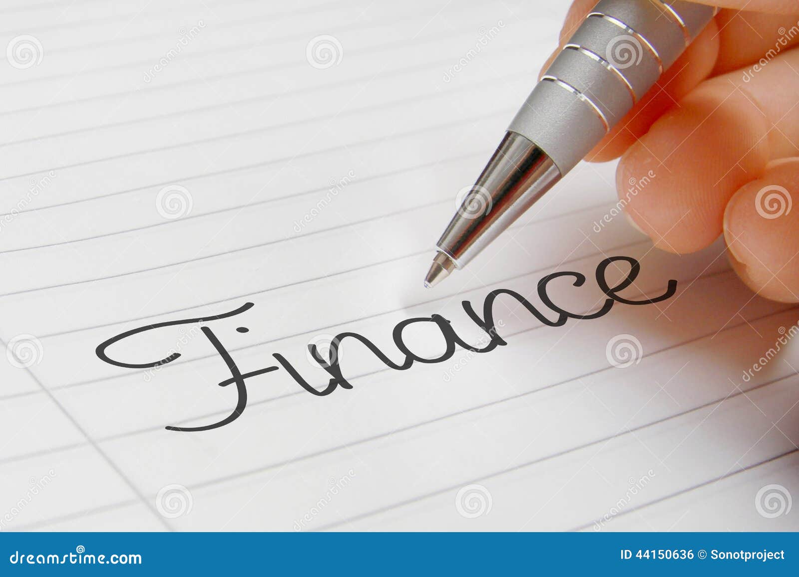 Finance Word On Wooden Cubes. Concept Of Investment And Savings Money ...