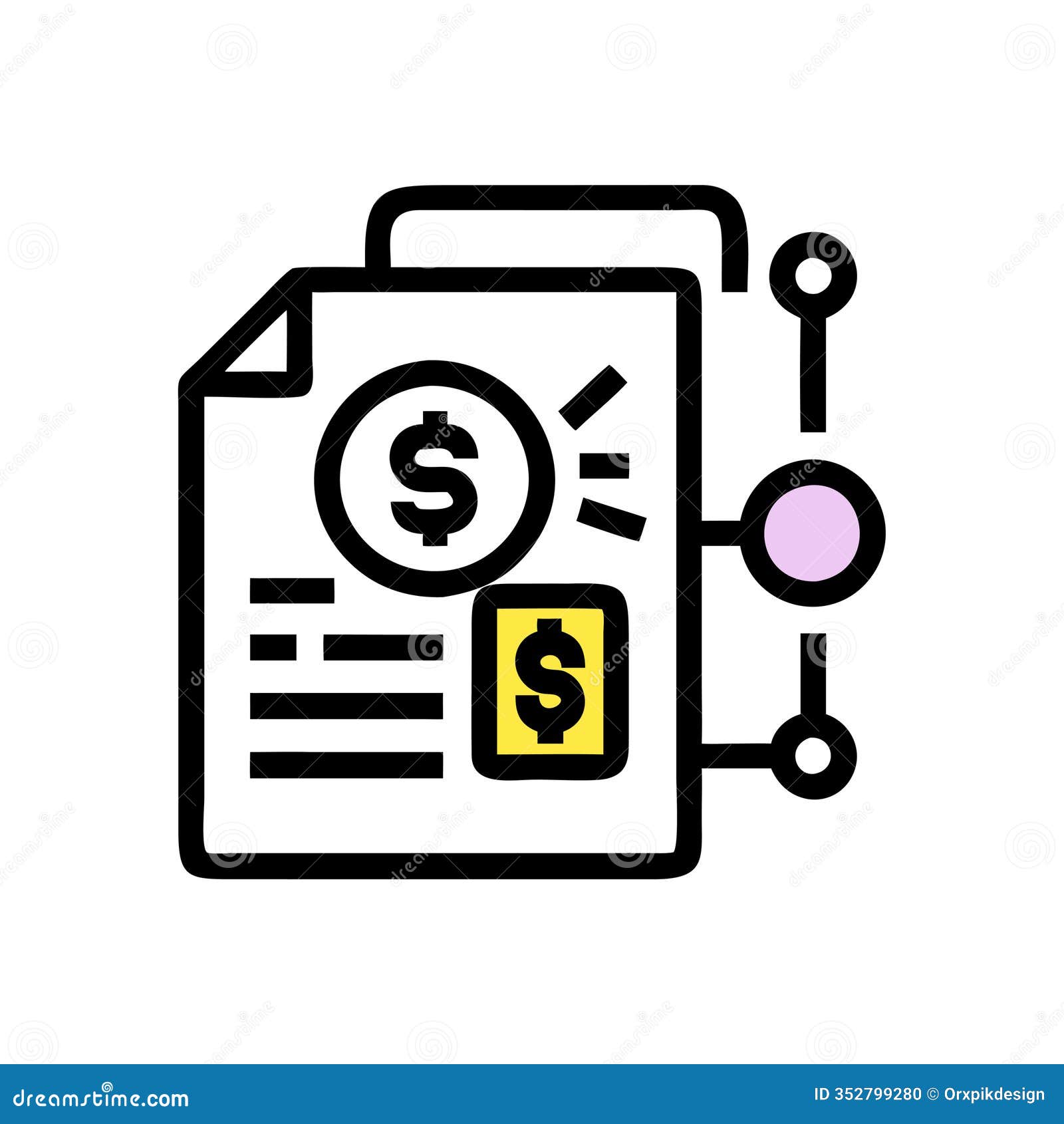 Financial Accountability Management Icon Stock Vector - Illustration of ...