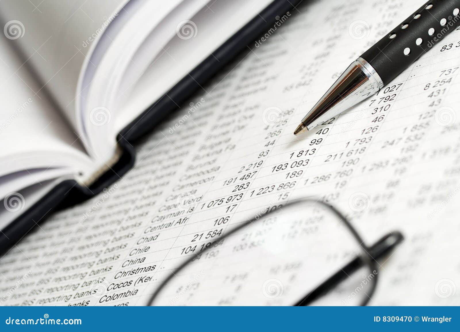 Financial accounting stock photo. Image of earnings, commercial - 8309470