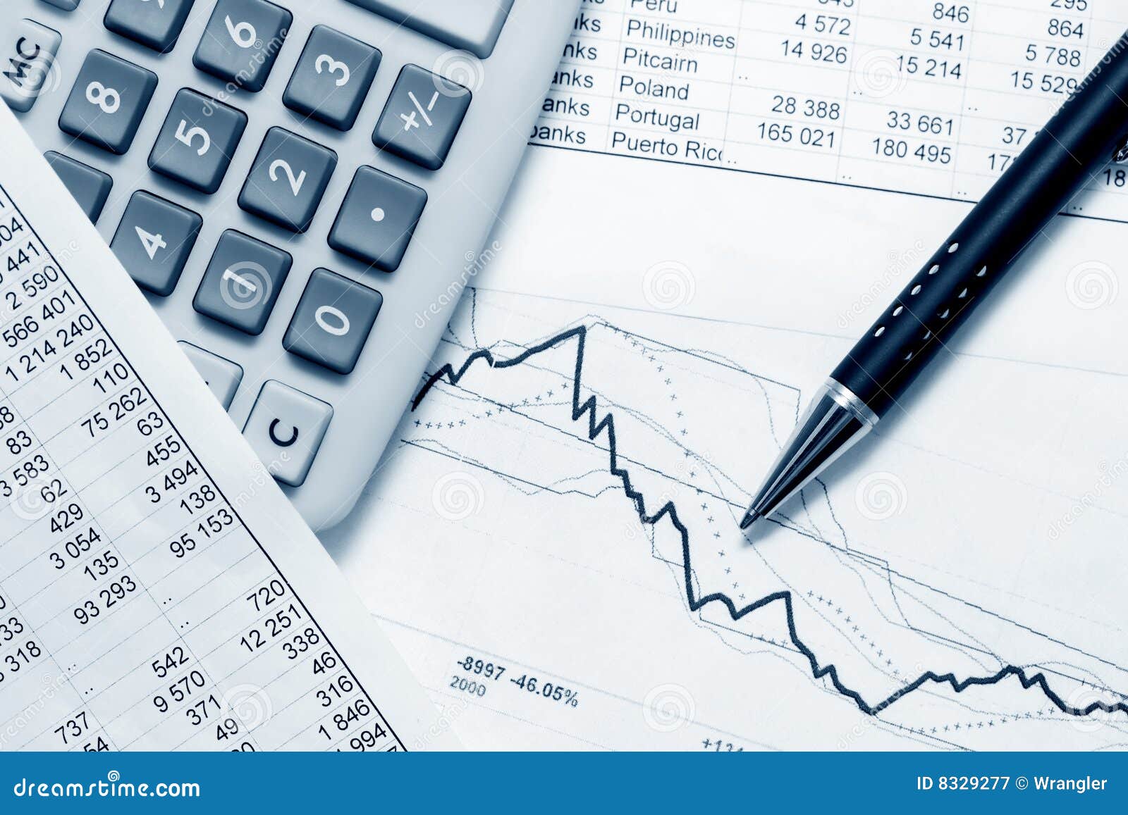 Financial accounting stock image. Image of abstract, close - 8329277