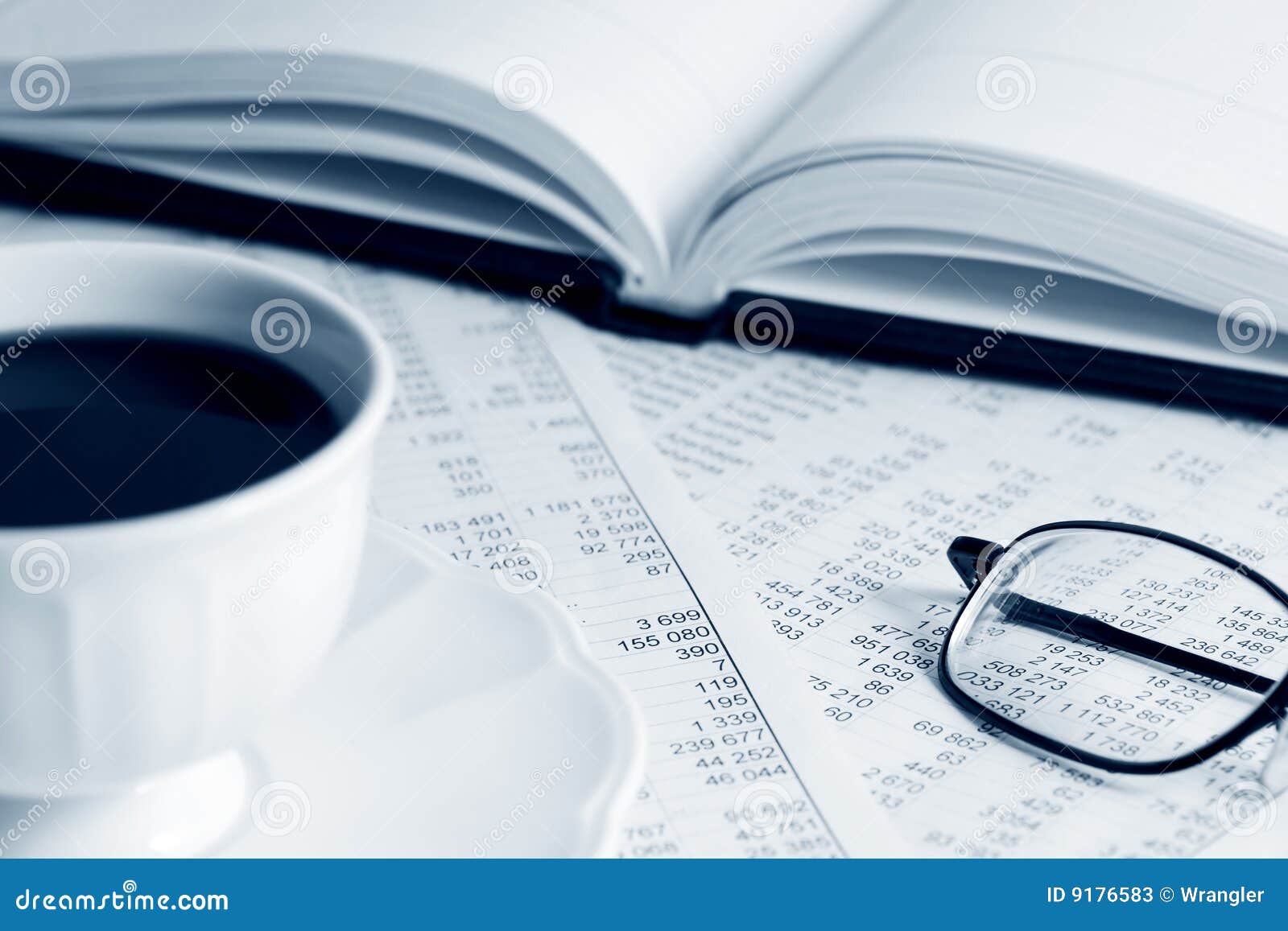 Financial accounting stock image. Image of exchange, data - 9176583