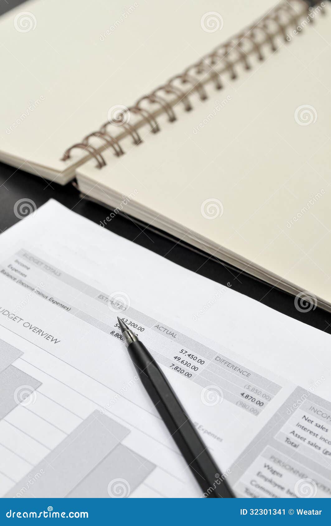 Financial accounting stock image. Image of information - 32301341