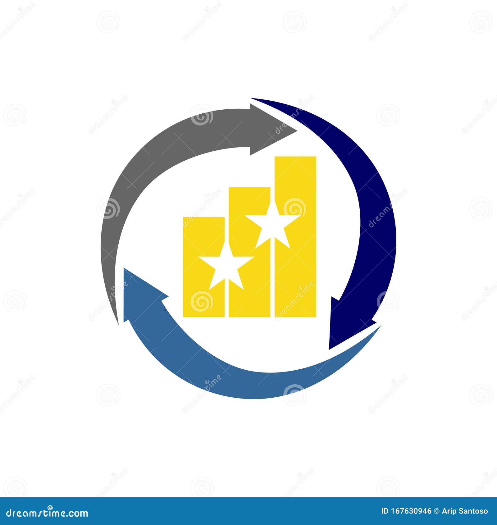 Financial Accounting Consulting Solution Logo Vector Icon Stock Vector ...