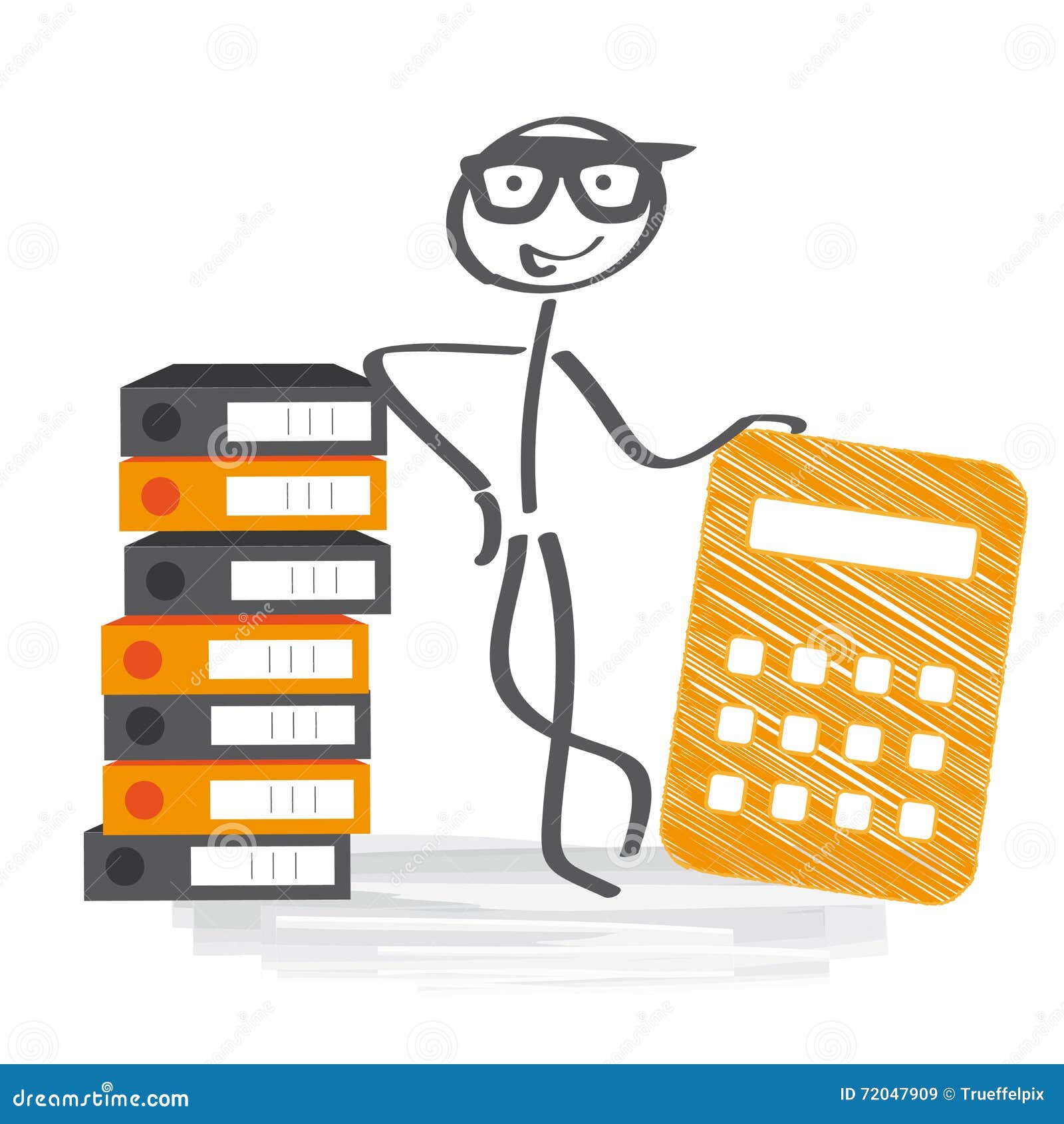 Financial accounting stock illustration. Illustration of finance - 72047909