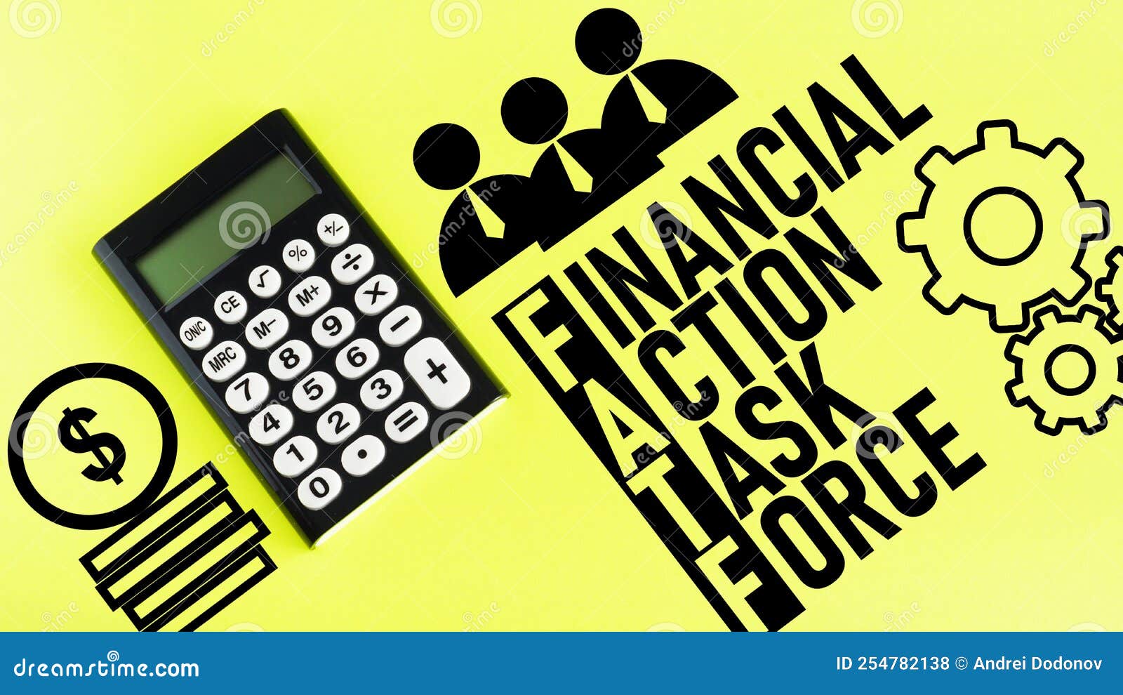 Financial Action Task Force FATF is Shown Using the Text Stock Photo ...