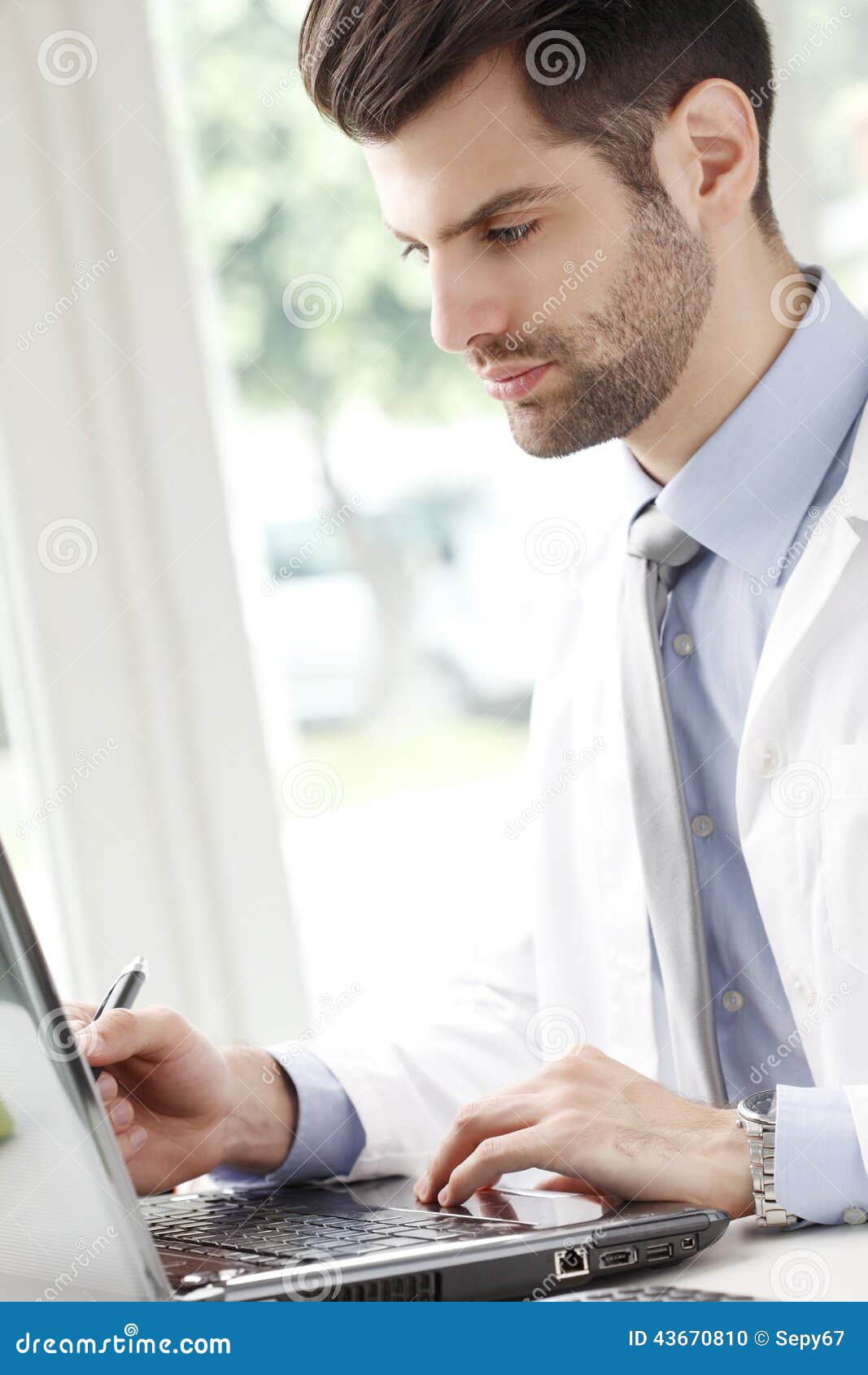 Financial advisor stock photo. Image of center, modern - 43670810