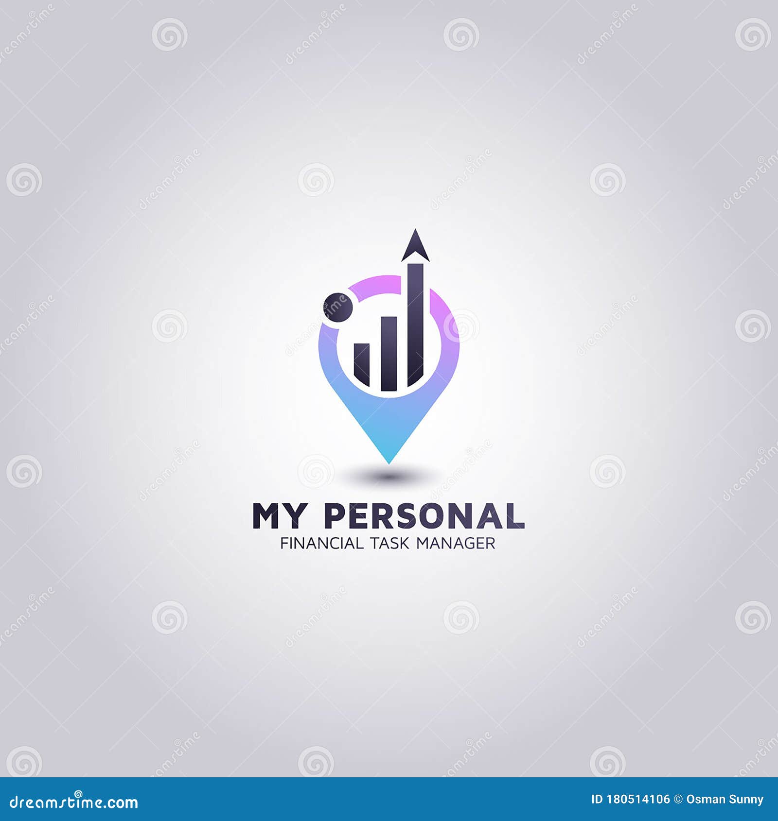 Financial Advisor Logos Design Idea Stock Vector - Illustration of ...