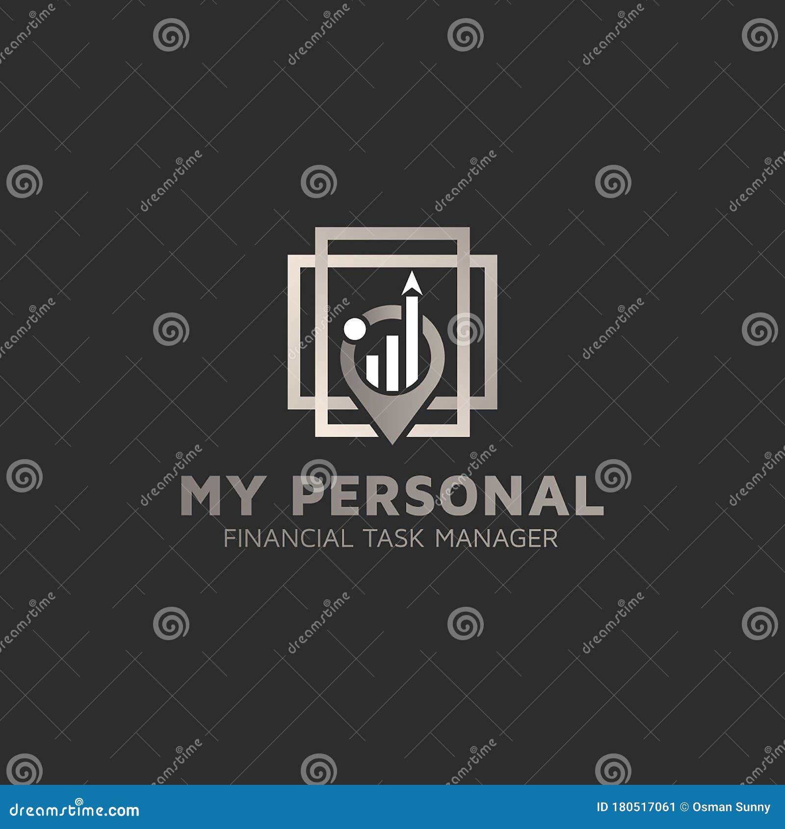 Financial Advisor Logos Design Template Stock Vector - Illustration of ...