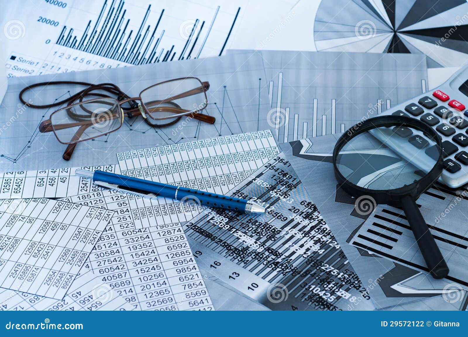 Financial analysis stock photo. Image of chart, economy - 29572122
