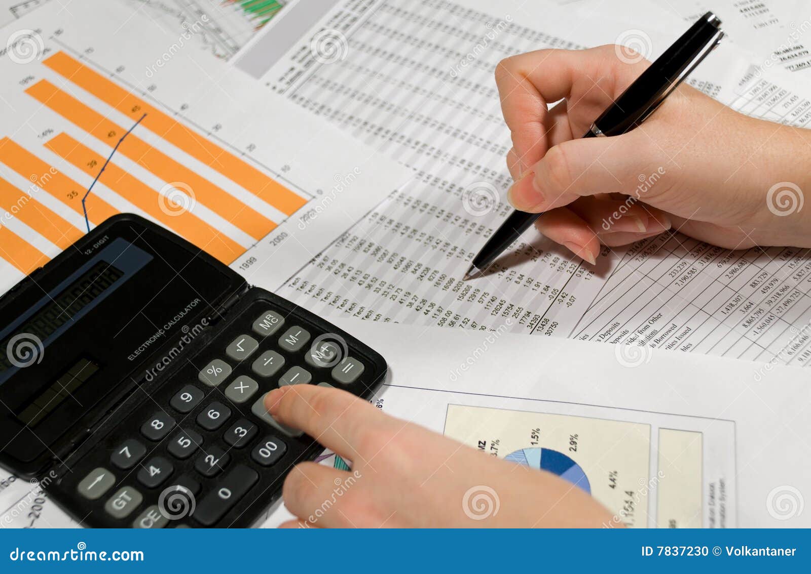 Financial Analysis stock photo. Image of economics, company - 7837230