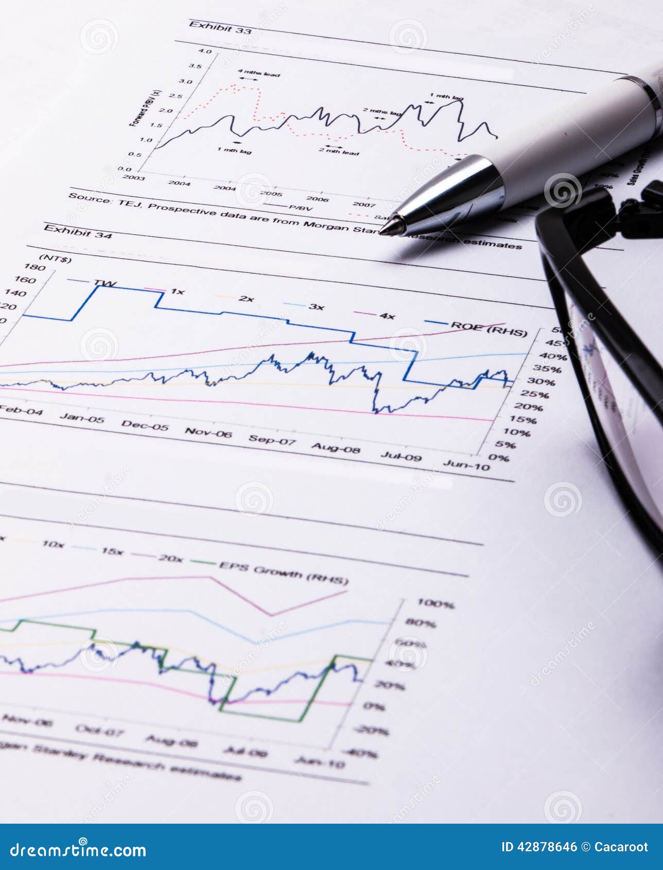 Financial Analysis and Accounting Stock Photo - Image of finance ...