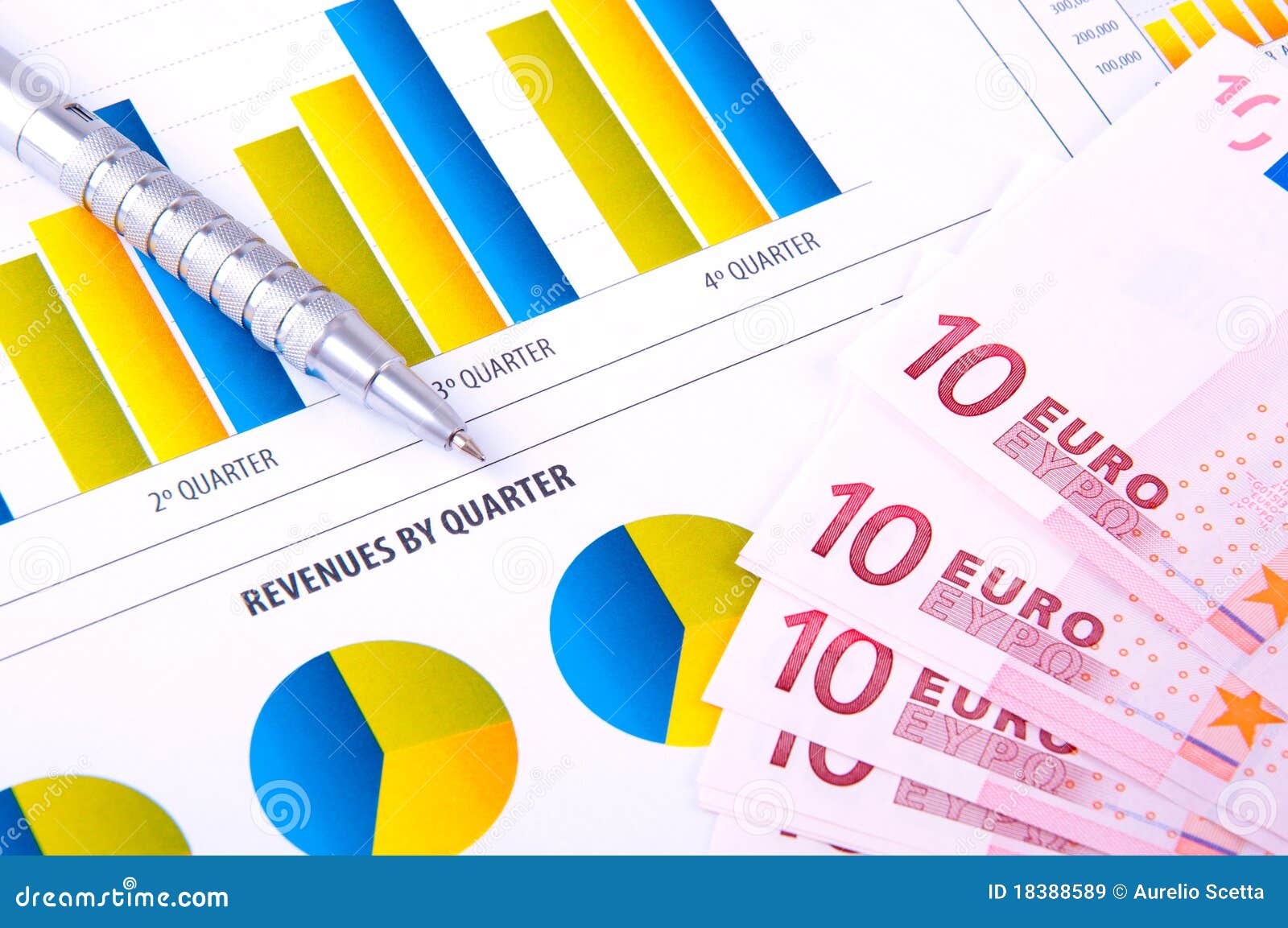 Financial Analysis with Charts Stock Image - Image of data, finance ...