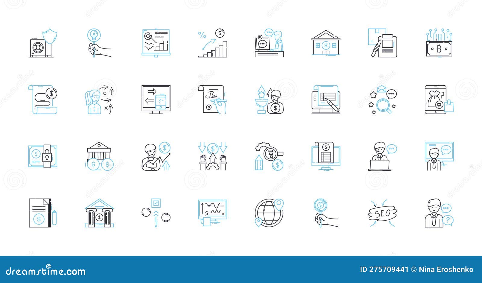 Liquidity Risk Line Icon, Outline Symbol, Vector Illustration, Concept ... Liquidity Risk Line Icon, Outline Symbol, Vector Illustration, Concept ...