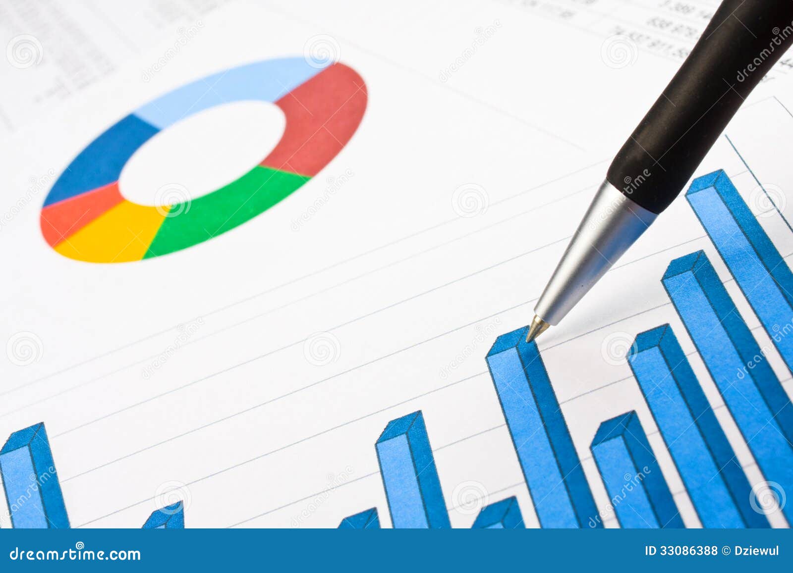 Financial analysis stock photo. Image of chart, economy - 33086388