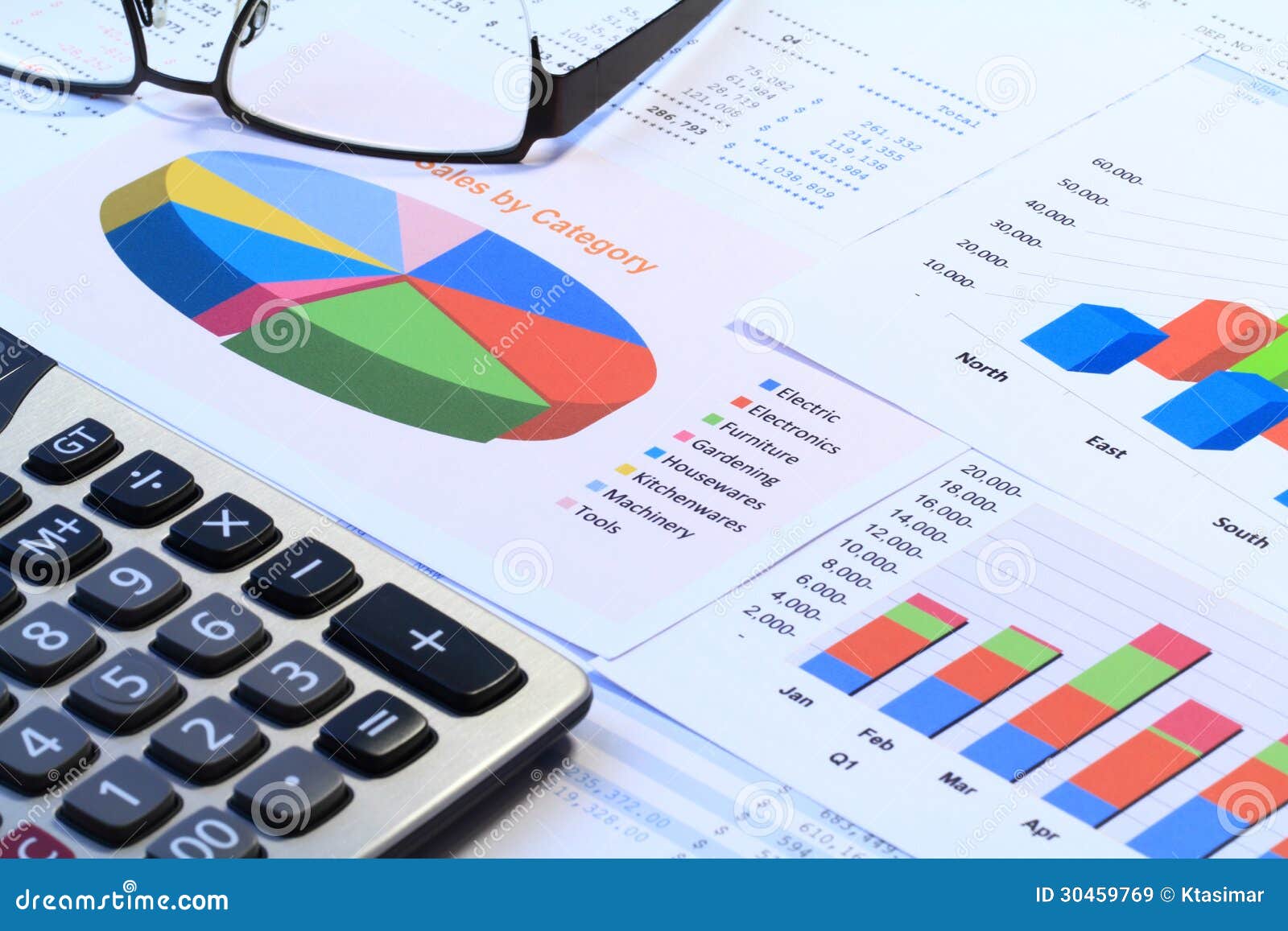 Financial Analysis stock image. Image of profit, chart - 30459769